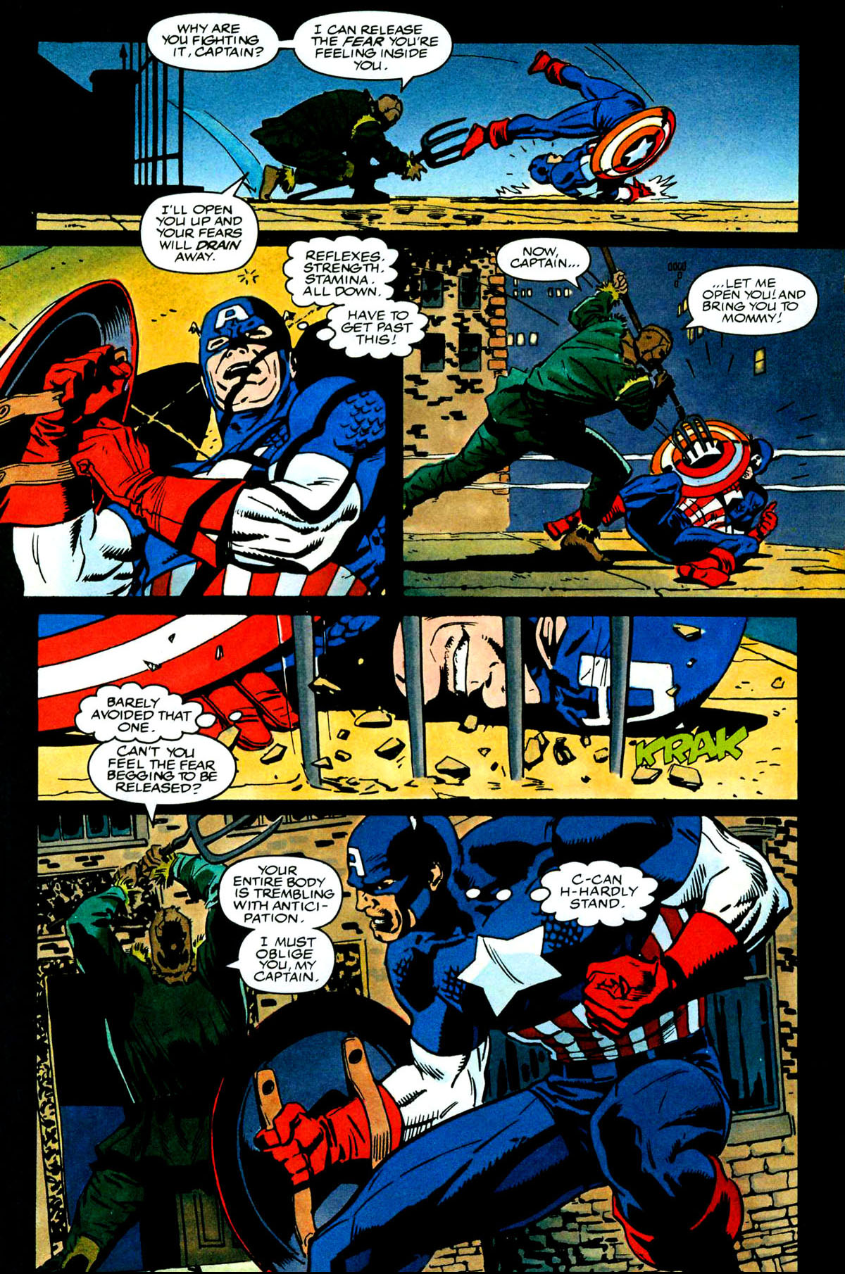 Read online Ghost Rider/Captain America: Fear comic - Issue # Full