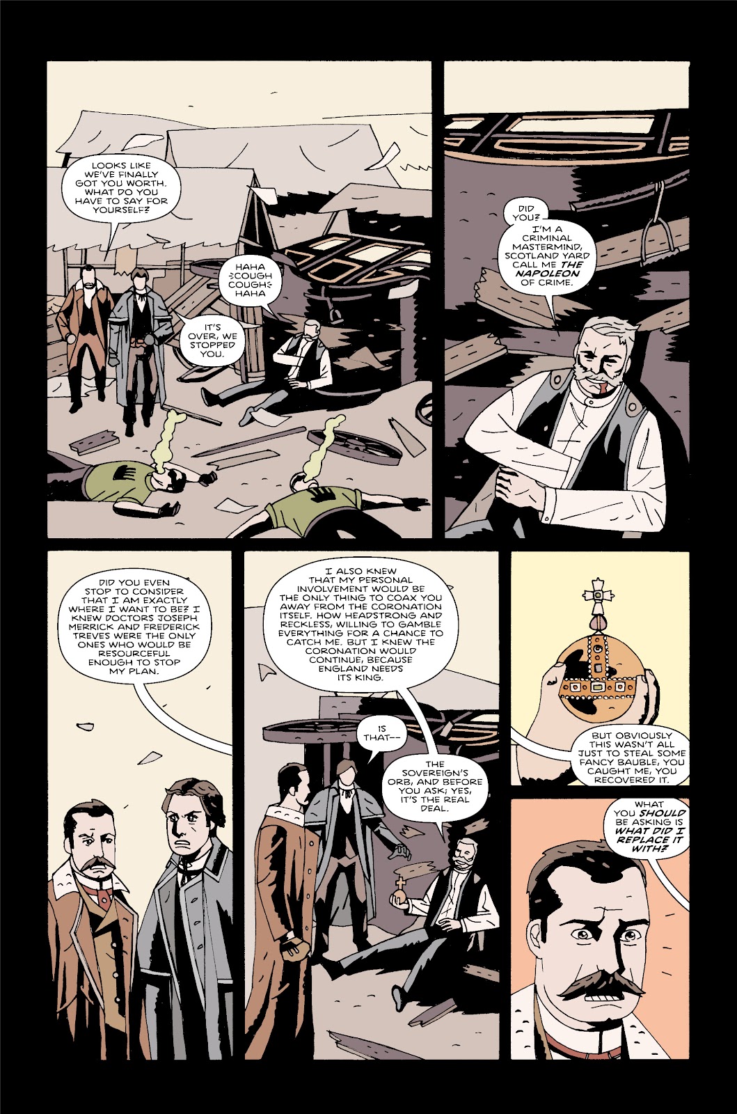 Read online Merrick: The Sensational Elephantman comic - Issue #6