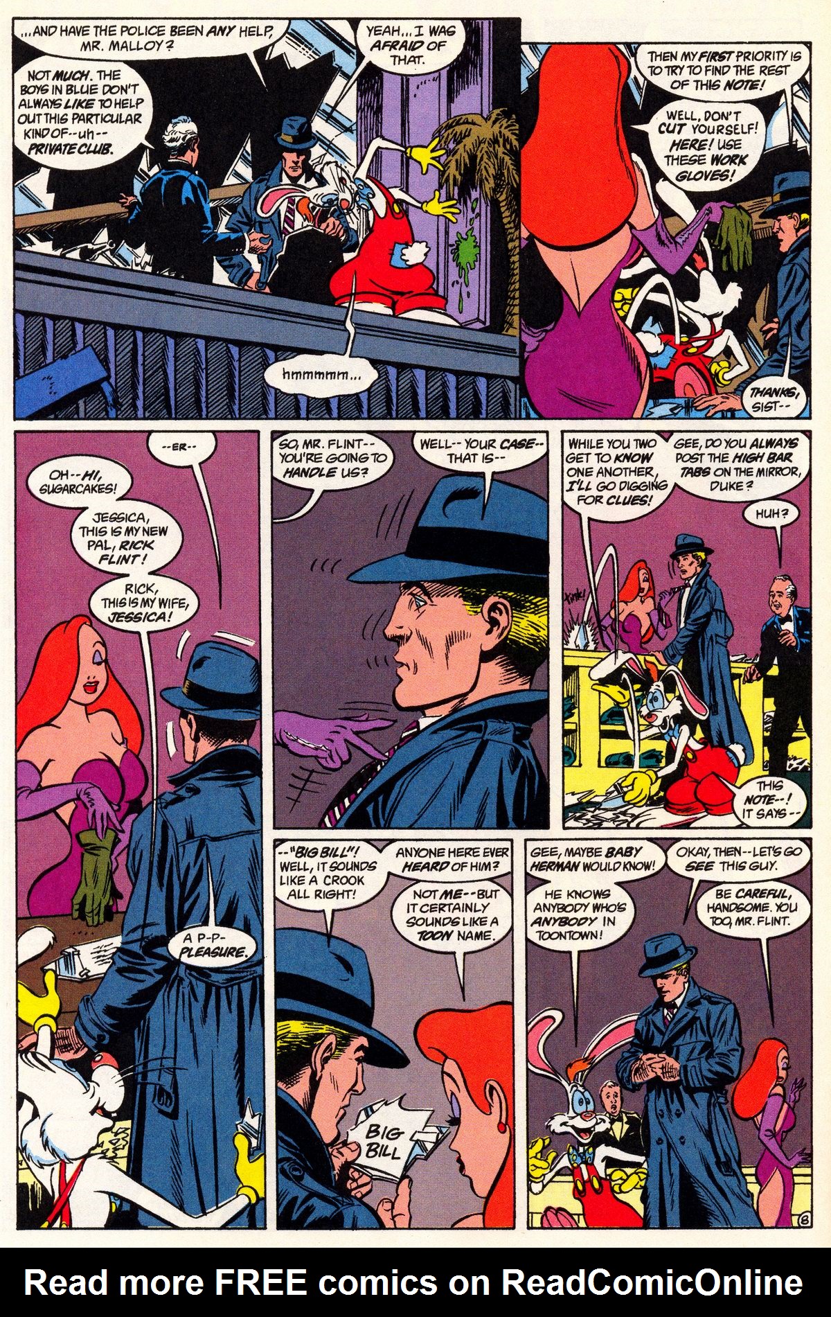 Read online Roger Rabbit comic - Issue #1