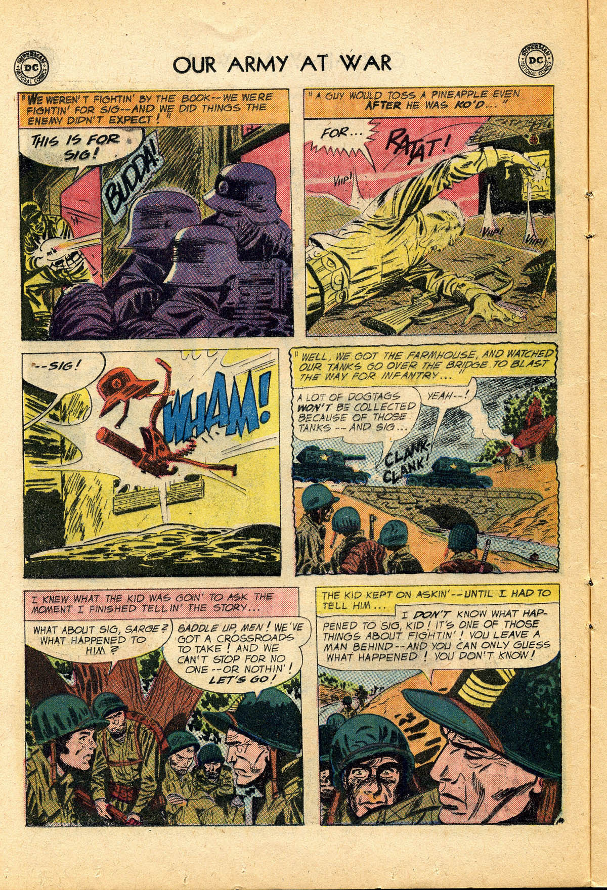 Read online Our Army at War (1952) comic - Issue #88