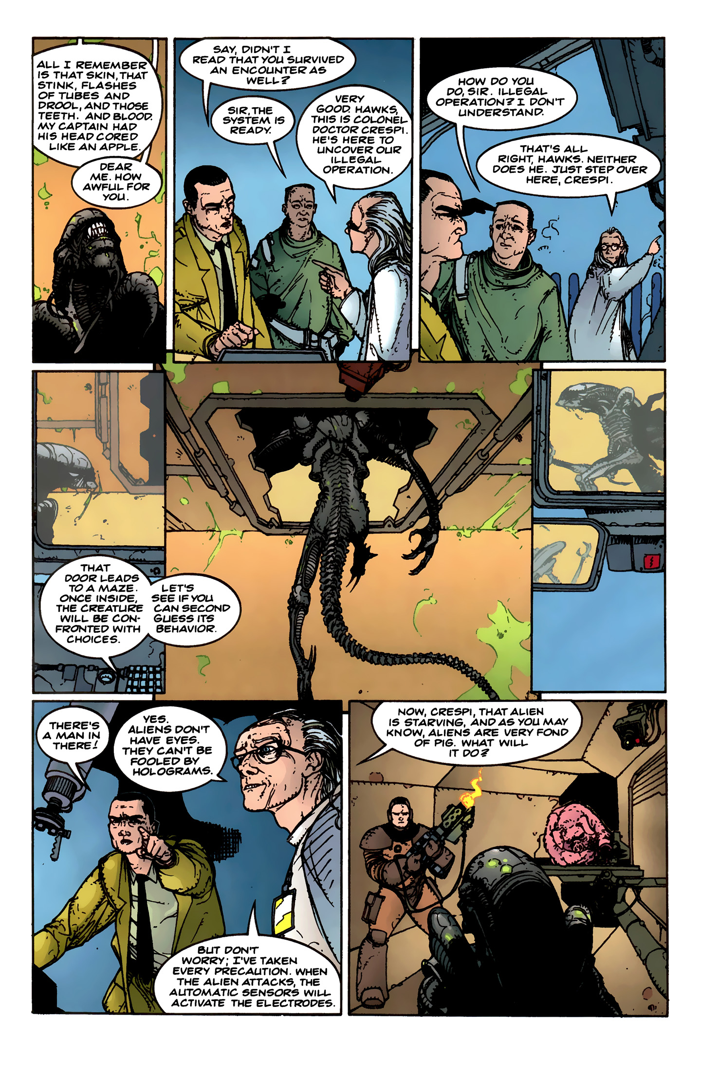 Read online Aliens: Labyrinth comic - Issue #1