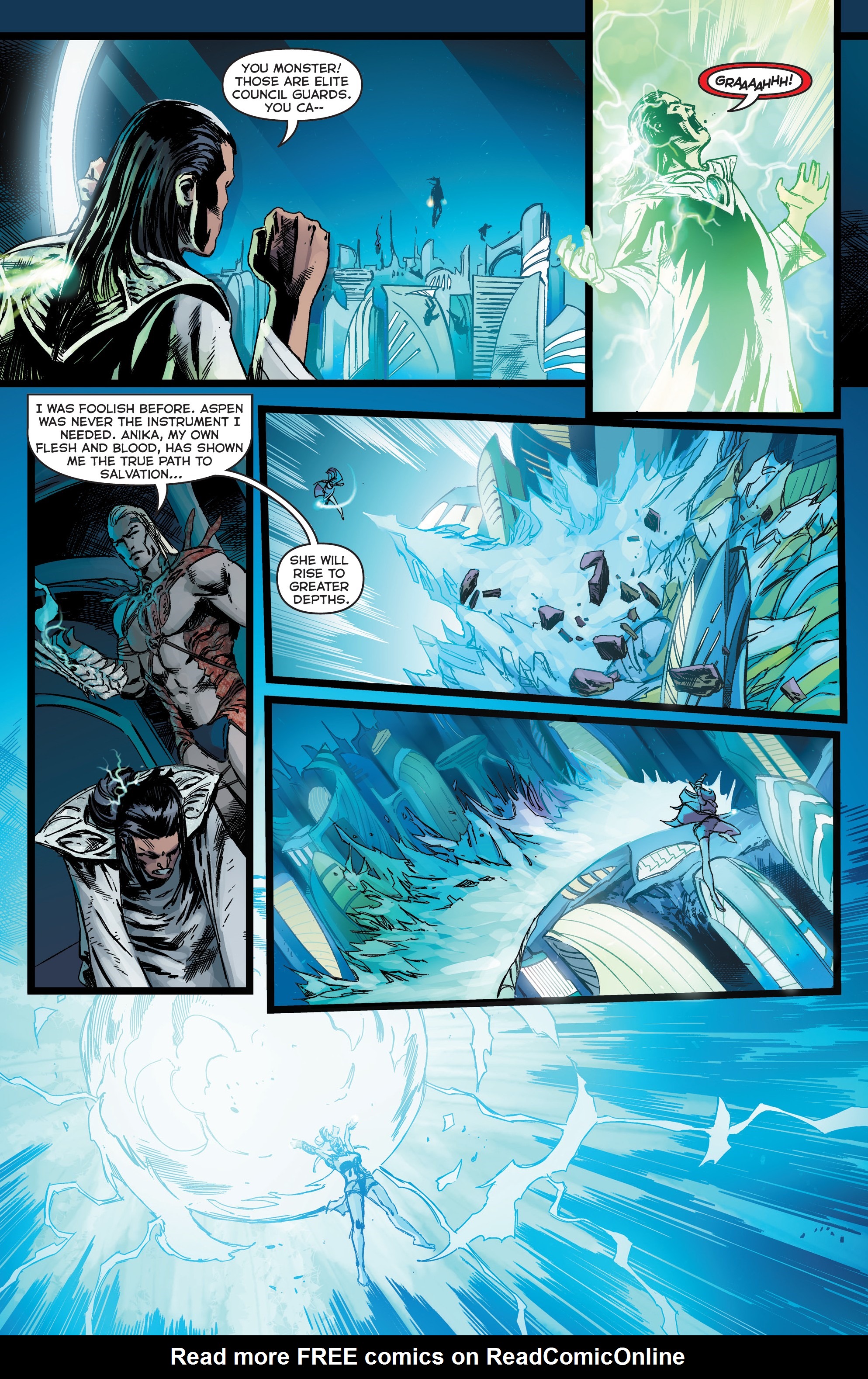 Read online Michael Turner's Fathom (2019) comic - Issue #1