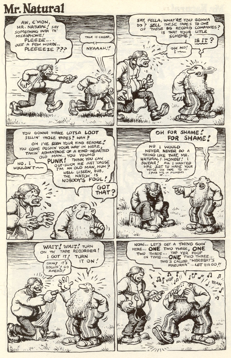 Read online Mr. Natural comic - Issue #3