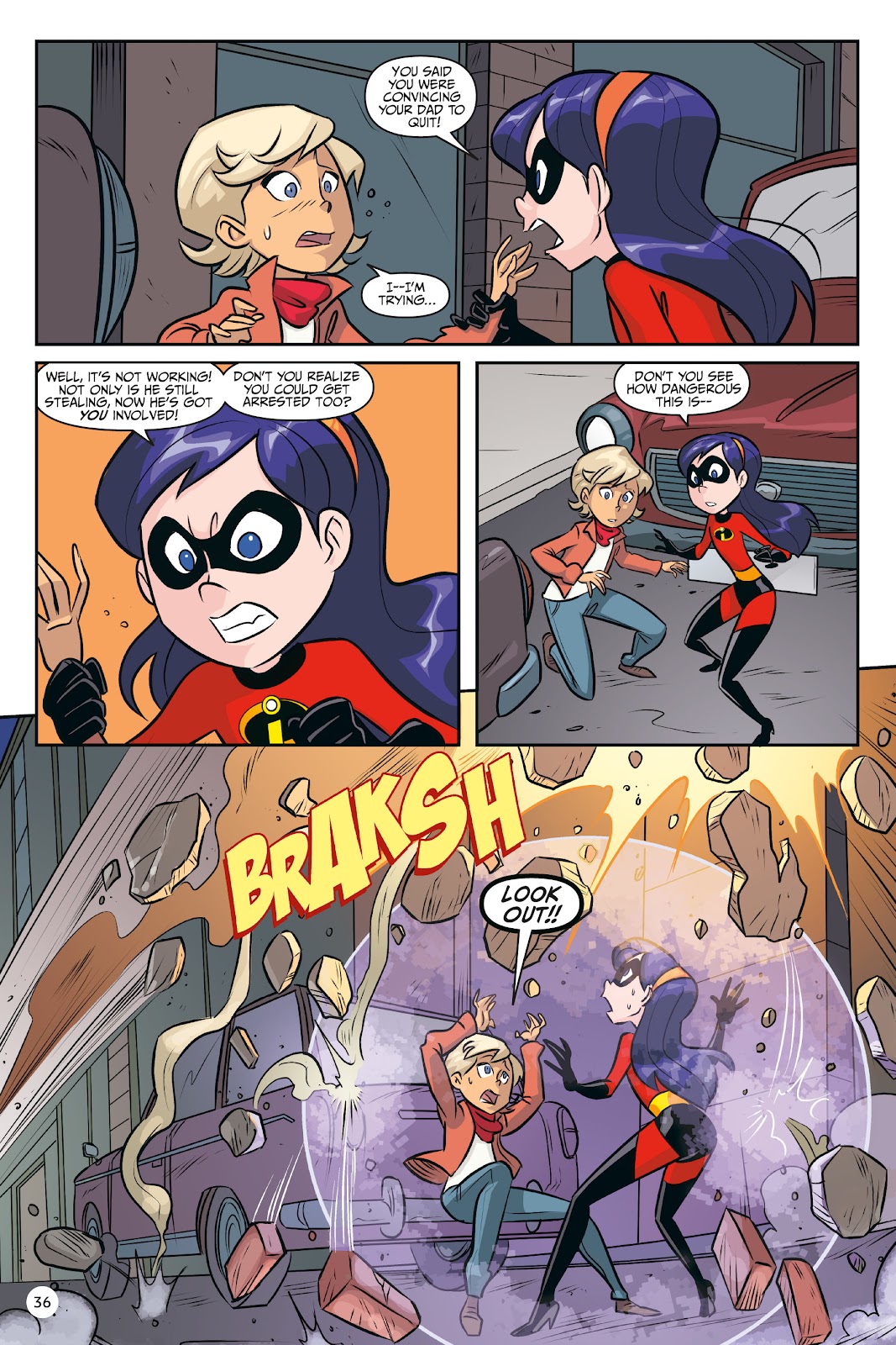 Read online Disney•PIXAR The Incredibles 2: Secret Identities comic ...