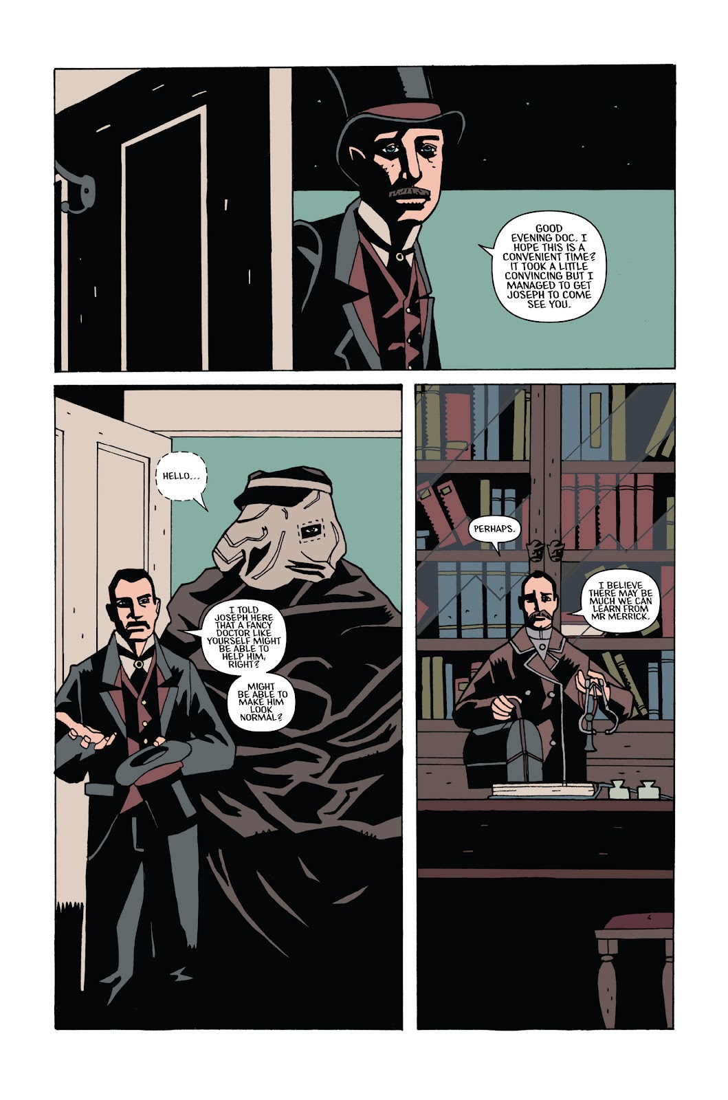 Read online Merrick: The Sensational Elephantman comic - Issue #1