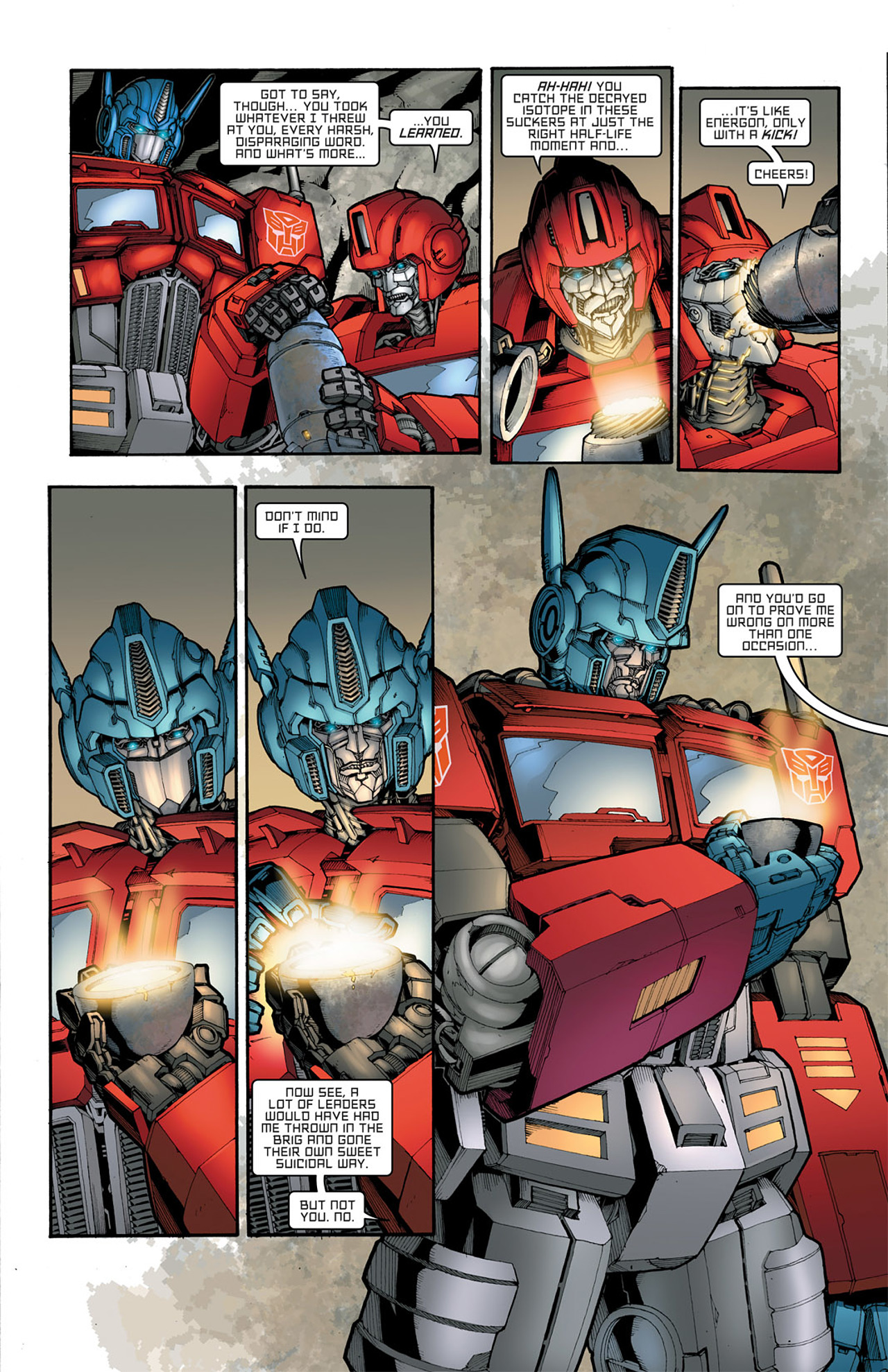 Read online The Transformers: All Hail Megatron comic - Issue #13