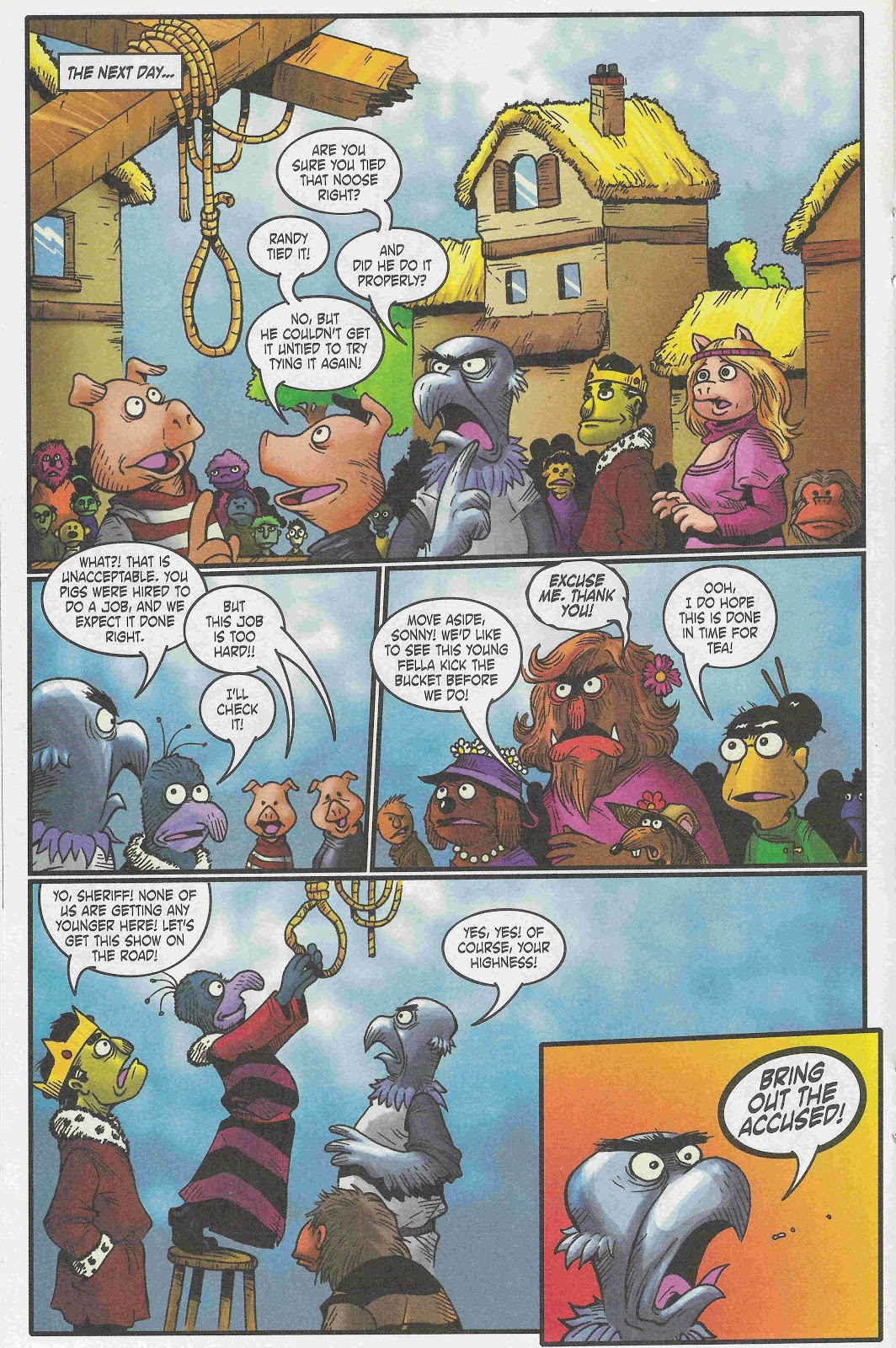 Read online Muppet Robin Hood comic - Issue #4