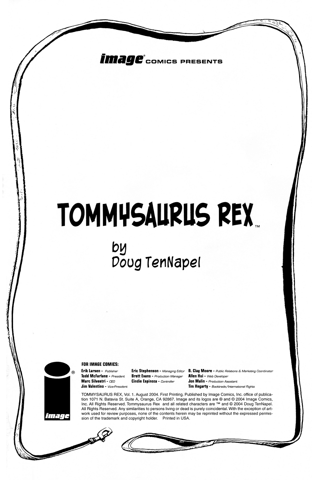 Read online Tommysaurus Rex comic - Issue # TPB