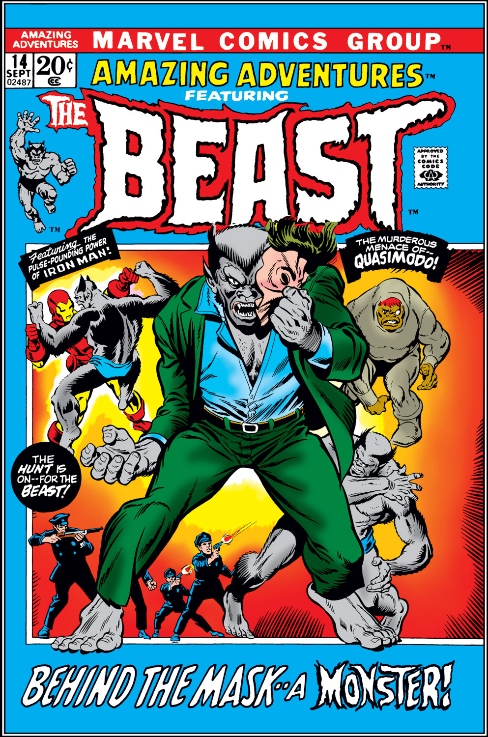 Read online Amazing Adventures (1970) comic - Issue #14