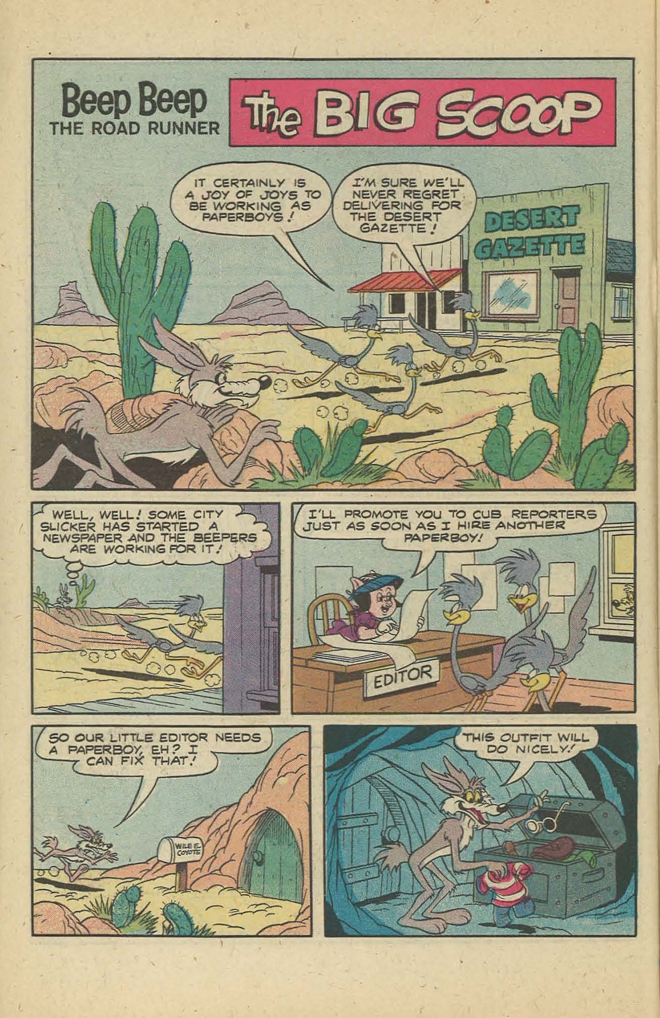 Read online Beep Beep The Road Runner comic - Issue #74