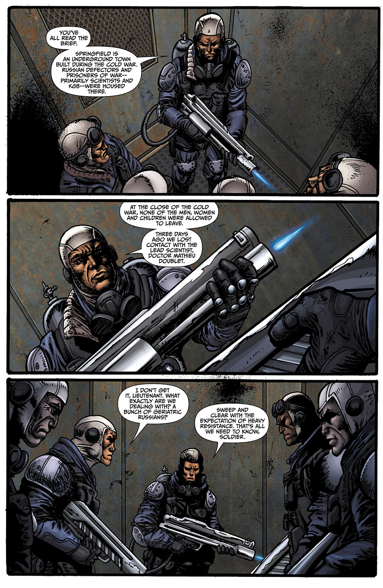 Read online Prototype comic - Issue #4