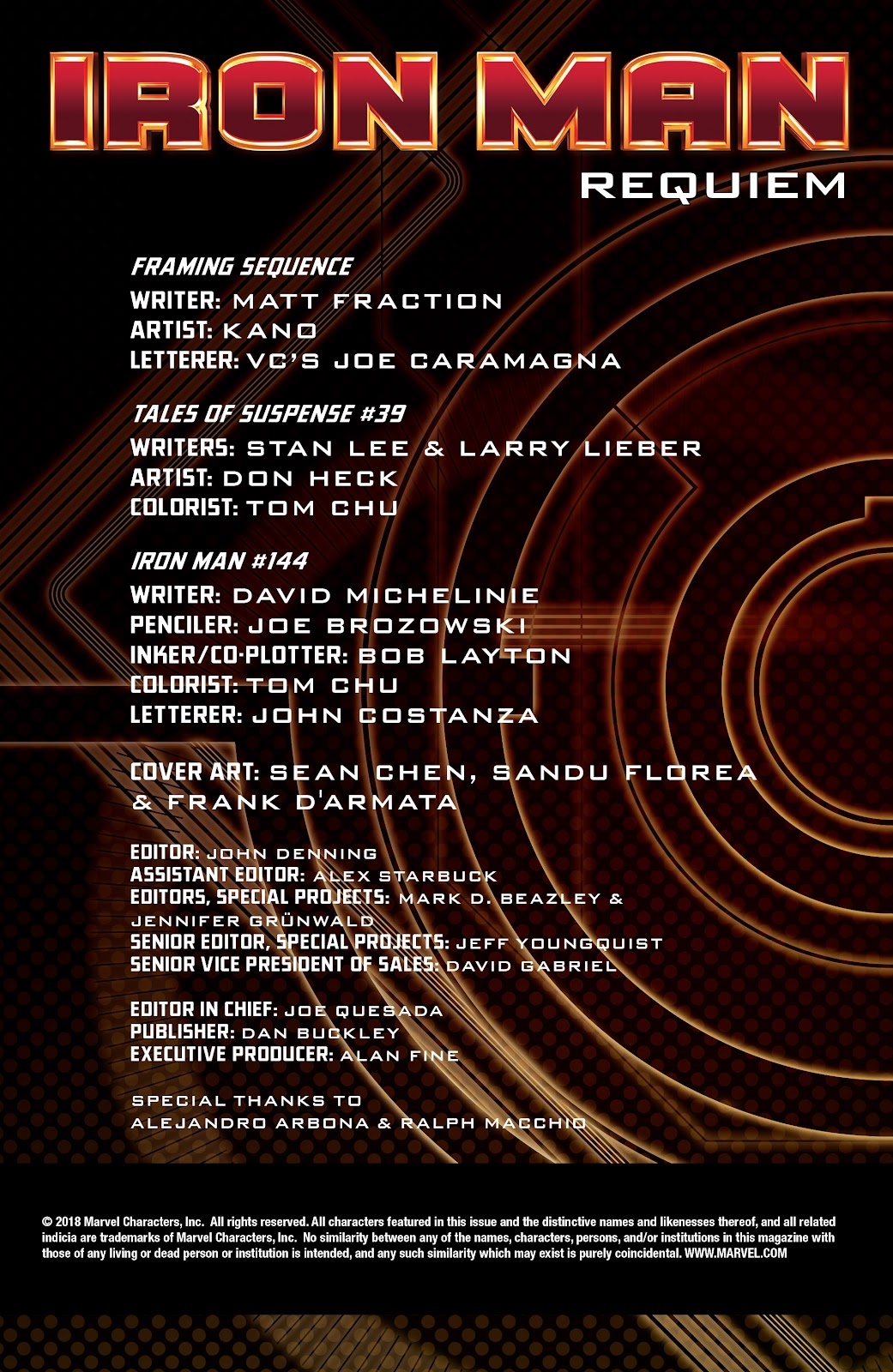 Read online Iron Man: Requiem comic - Issue # Full