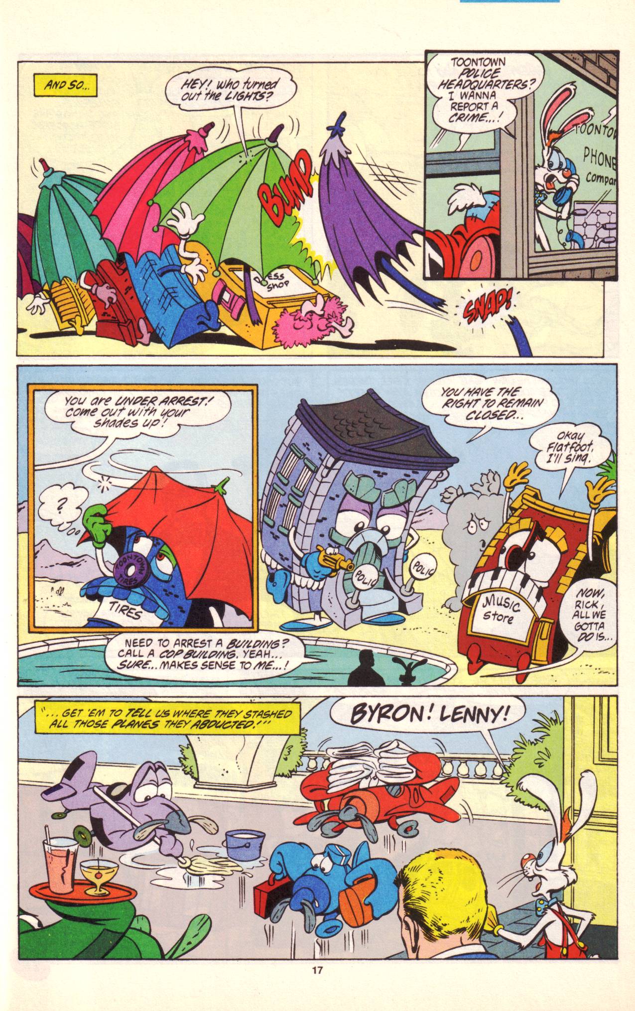 Read online Roger Rabbit comic - Issue #16