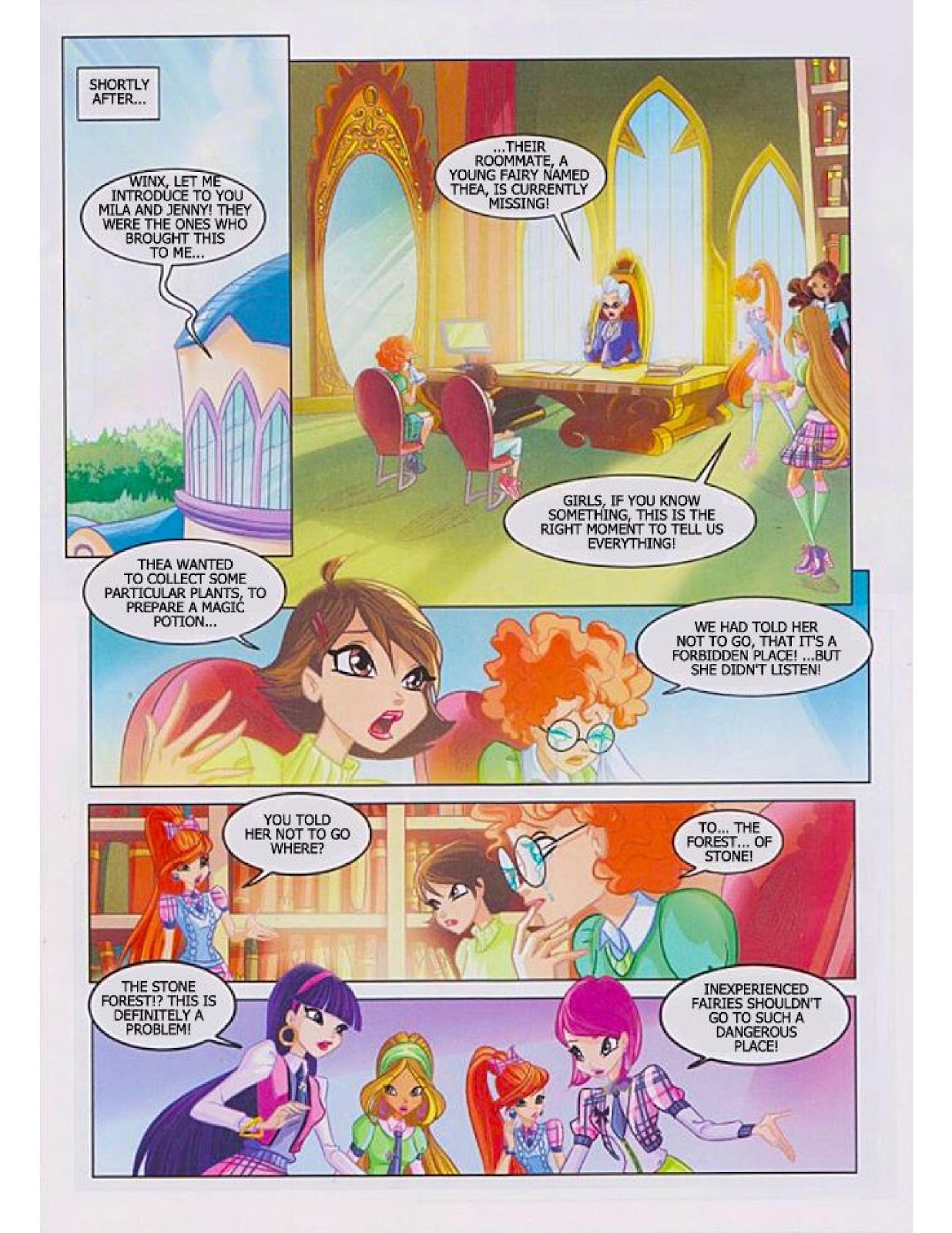 Read online Winx Club Comic comic - Issue #138