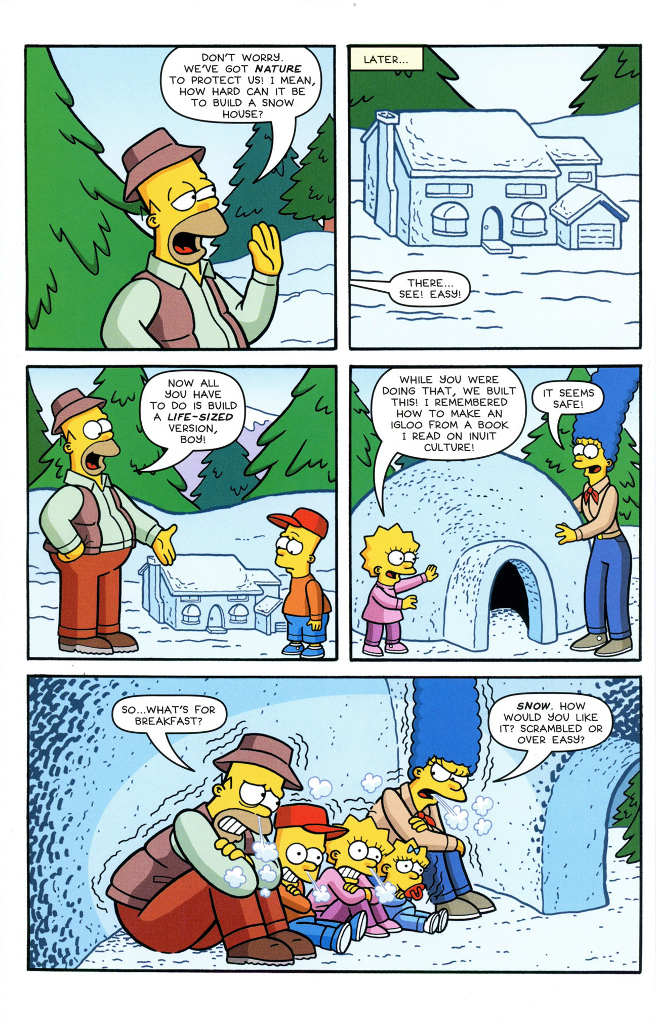 Read online The Simpsons Winter Wingding comic - Issue #10