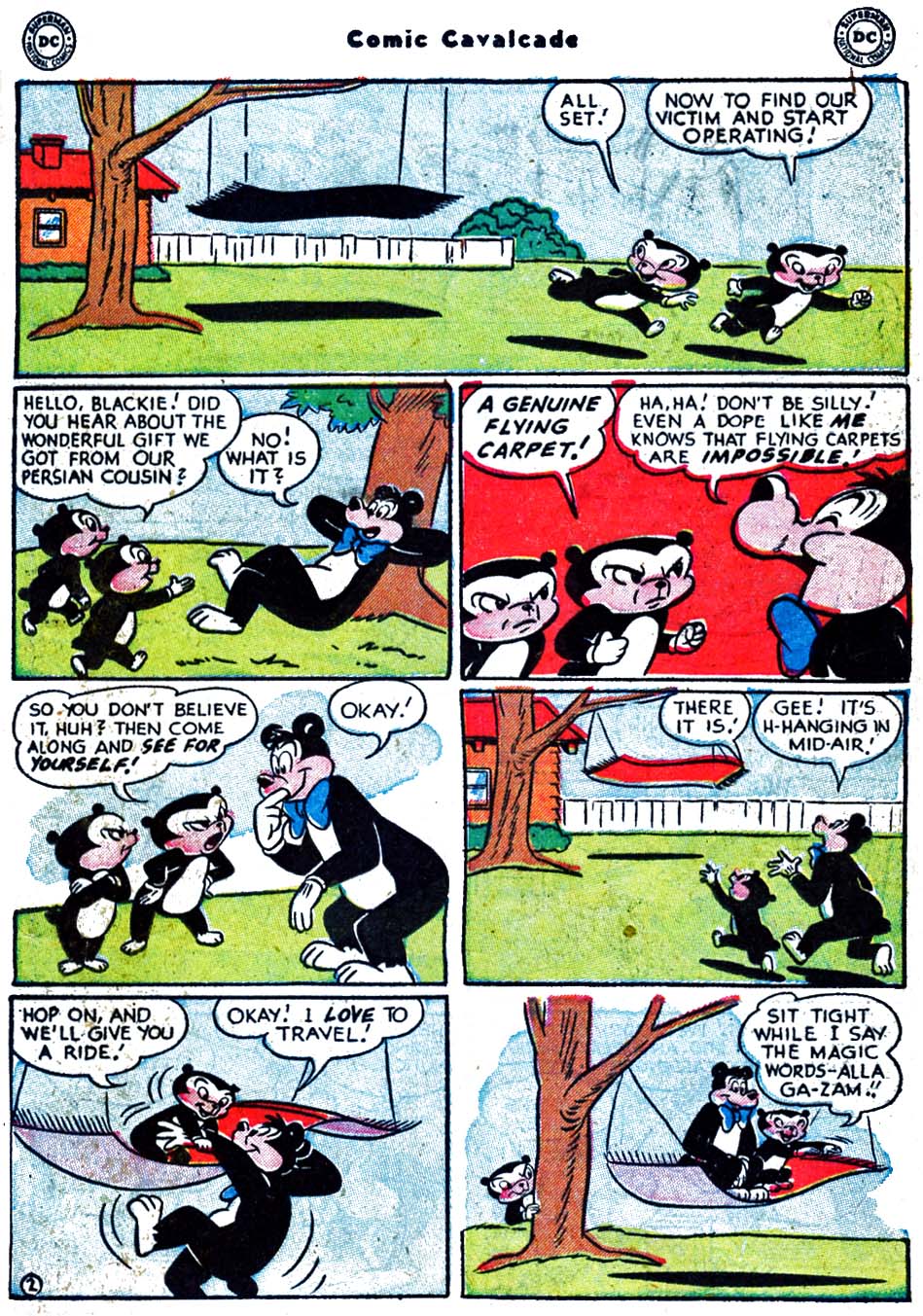 Read online Comic Cavalcade comic - Issue #57