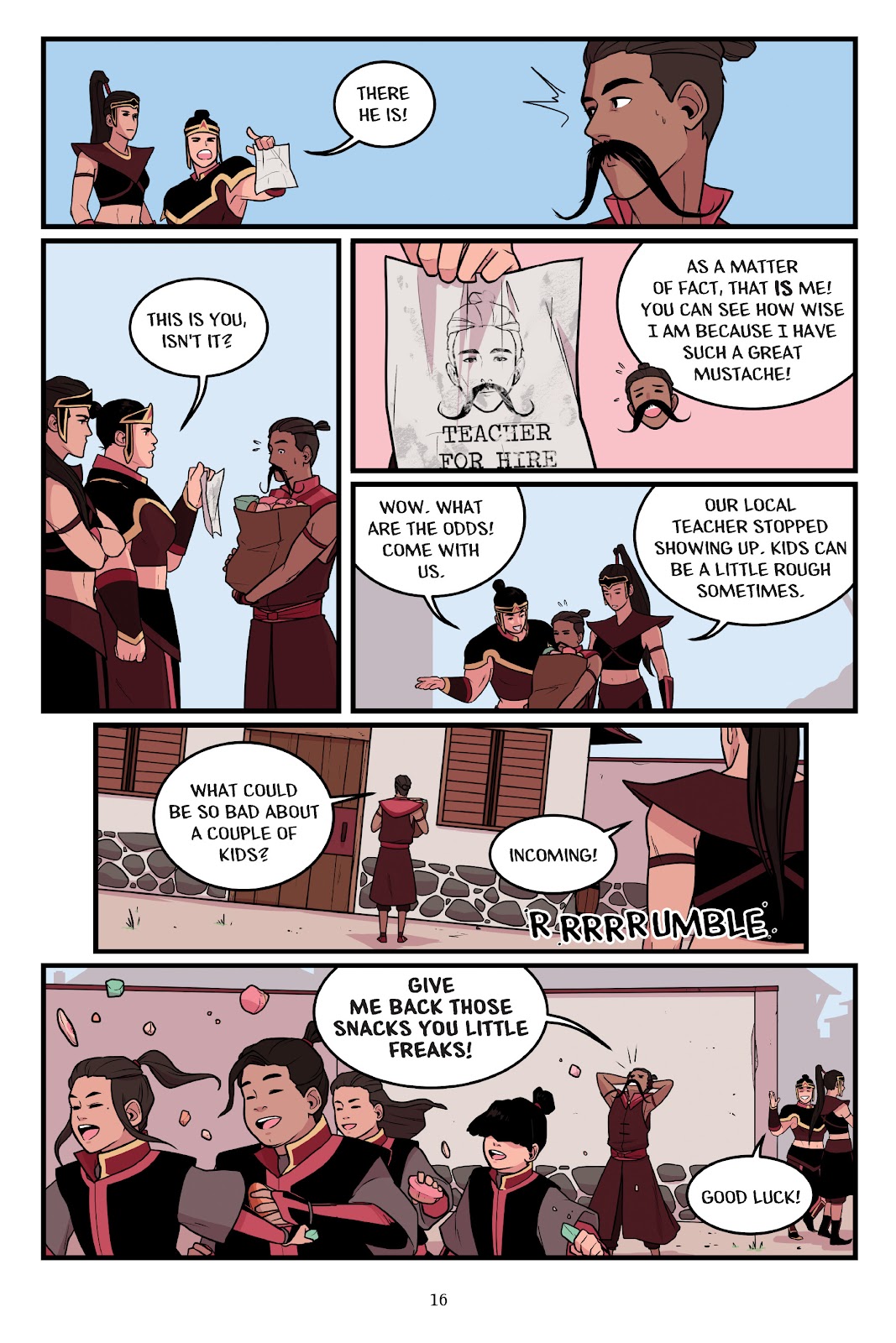 Read online Nickelodeon Avatar: The Last Airbender - Team Avatar Tales ...