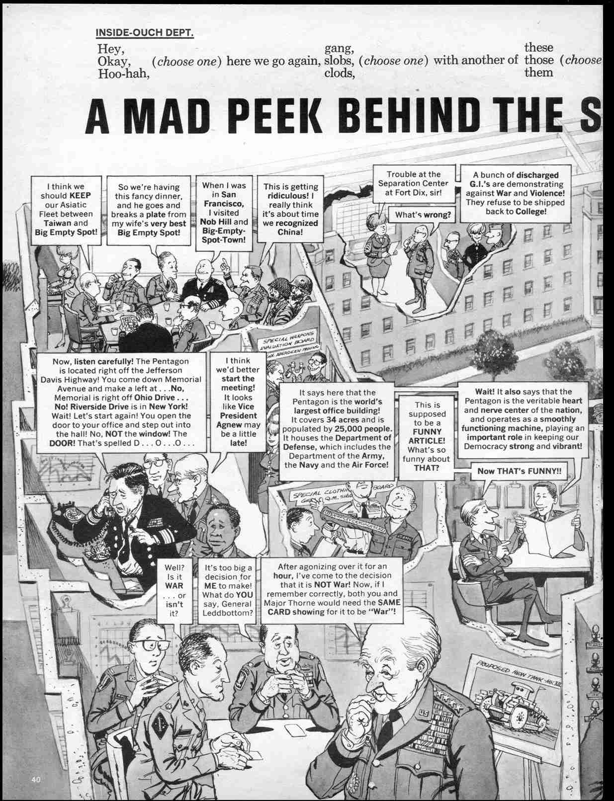 Read online MAD comic - Issue #130