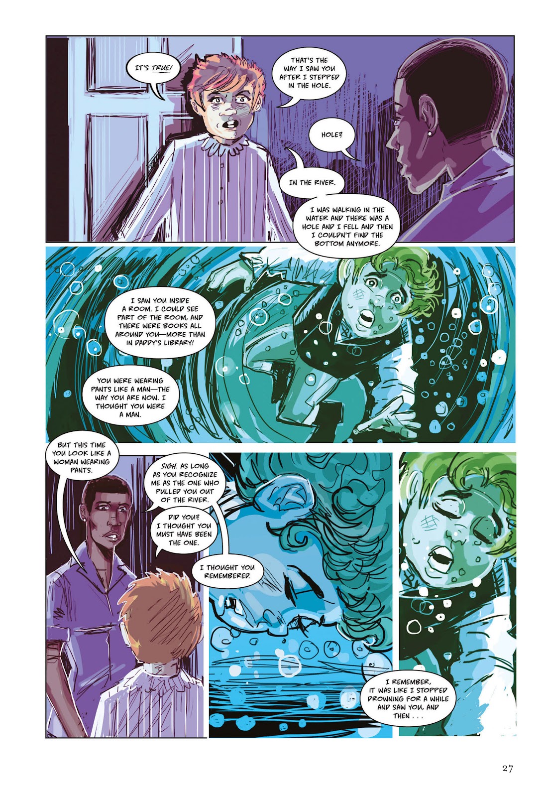 Read online Kindred: A Graphic Novel Adaptation comic - Issue # TPB ...