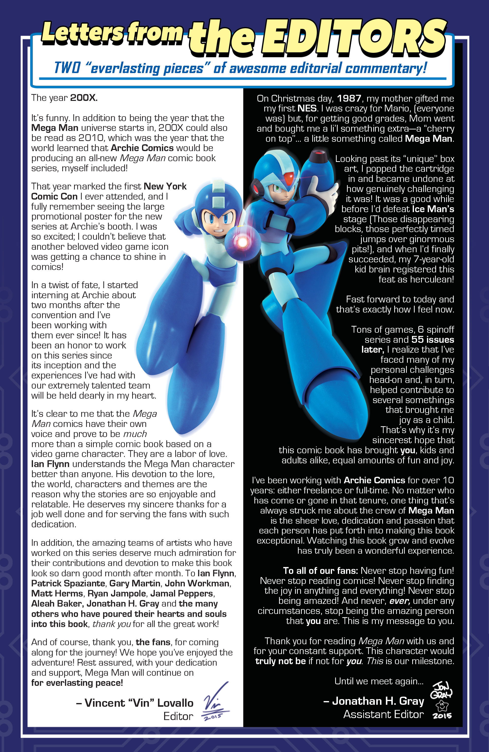 Read online Mega Man comic - Issue #55