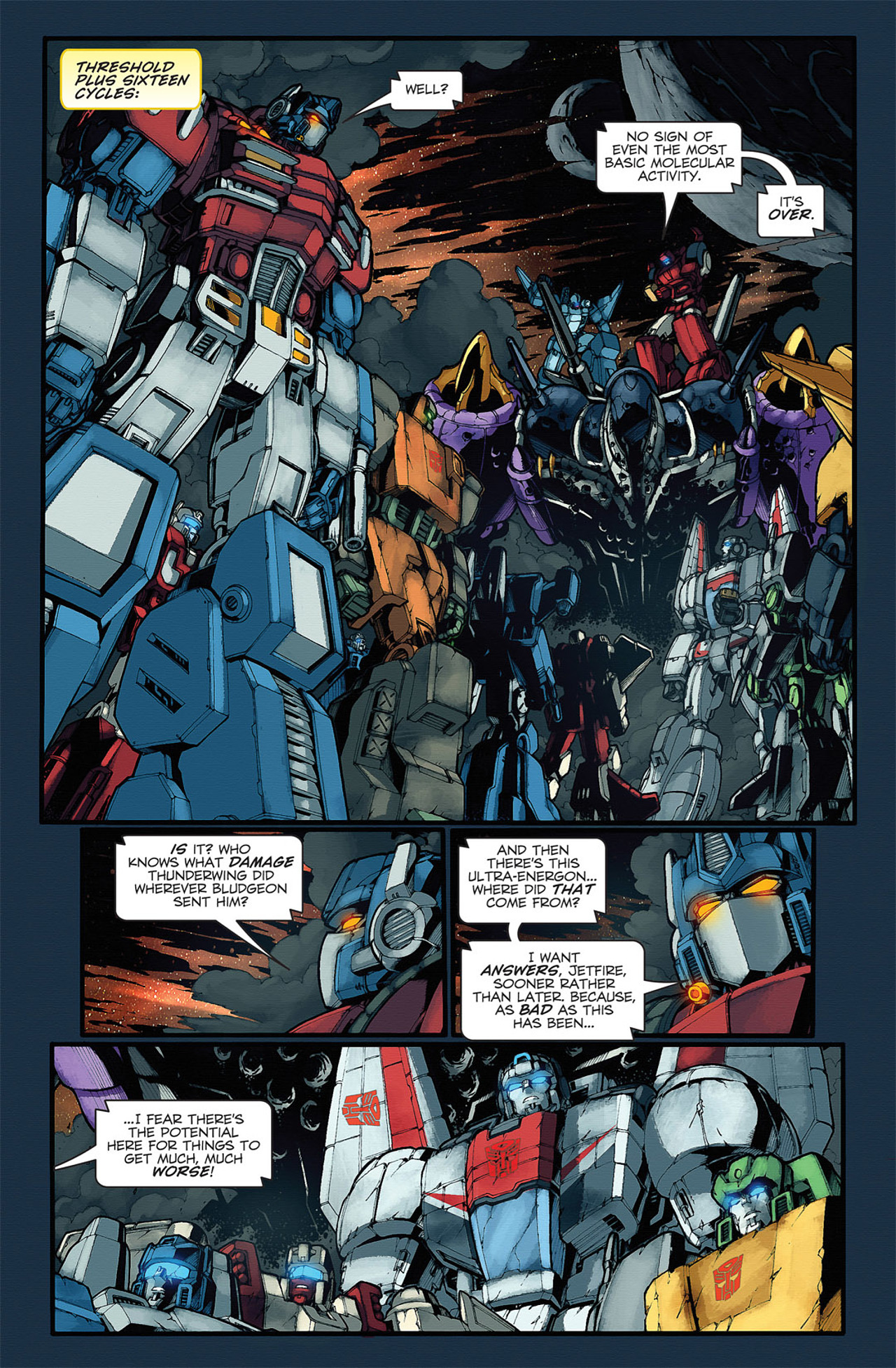 Read online The Transformers: Stormbringer comic - Issue #4