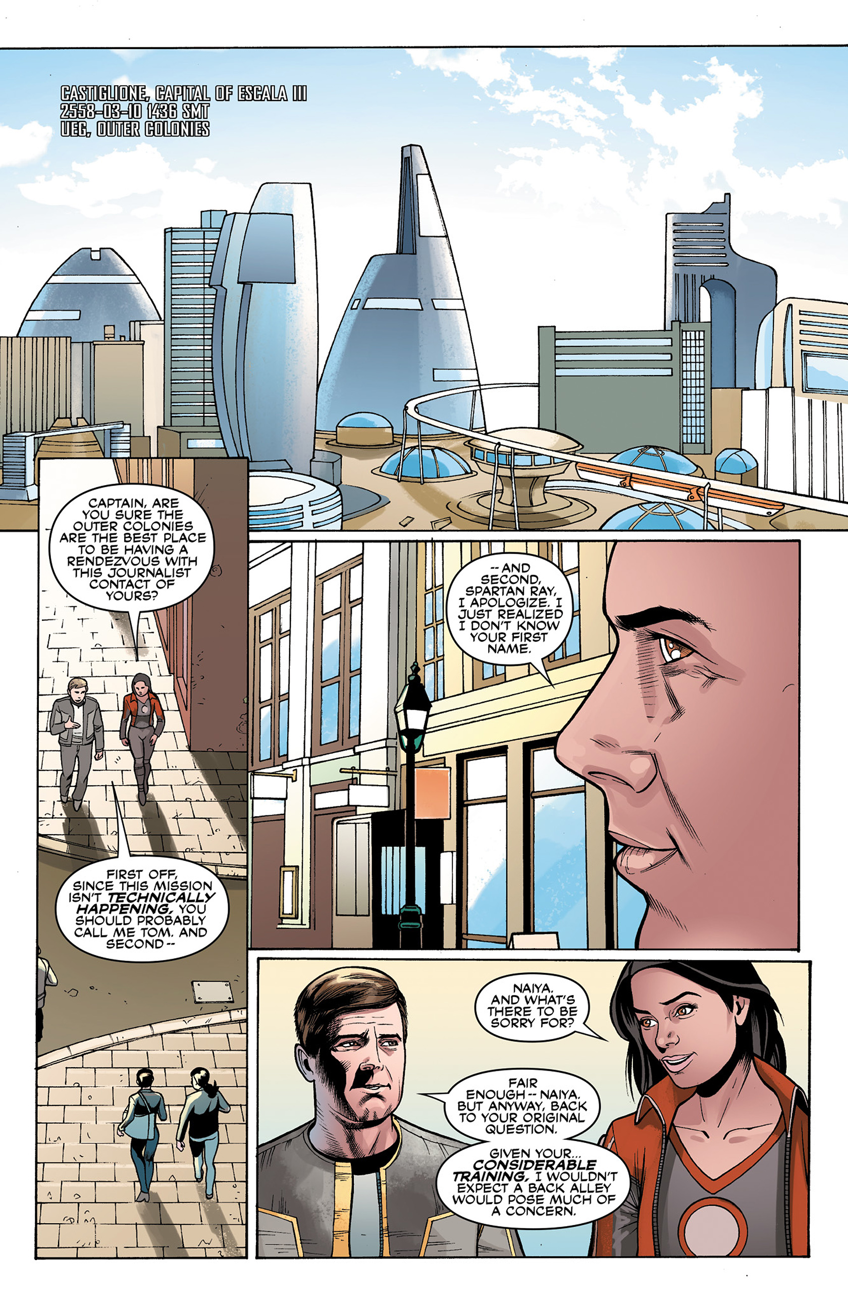 Read online Halo: Escalation comic - Issue #4