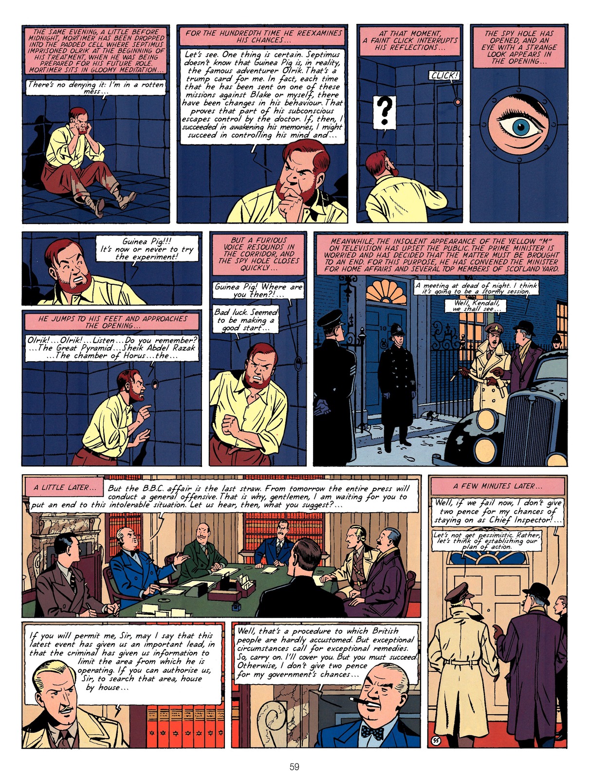 Read online Blake & Mortimer comic - Issue #1