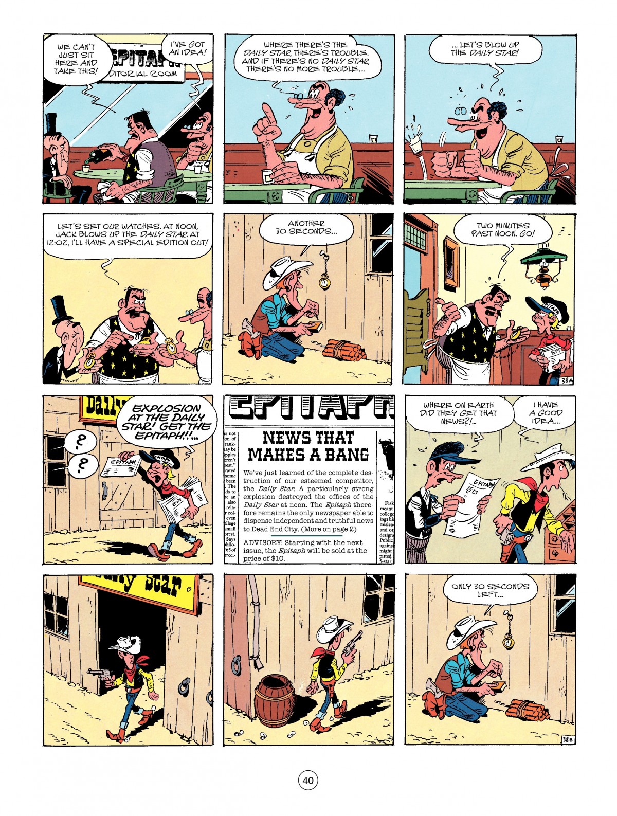 Read online A Lucky Luke Adventure comic - Issue #41