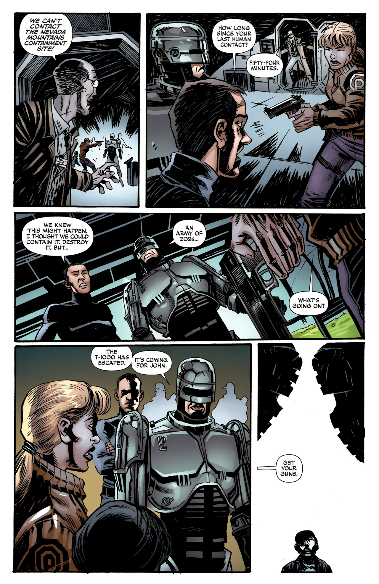 Read online Terminator/Robocop: Kill Human comic - Issue #4
