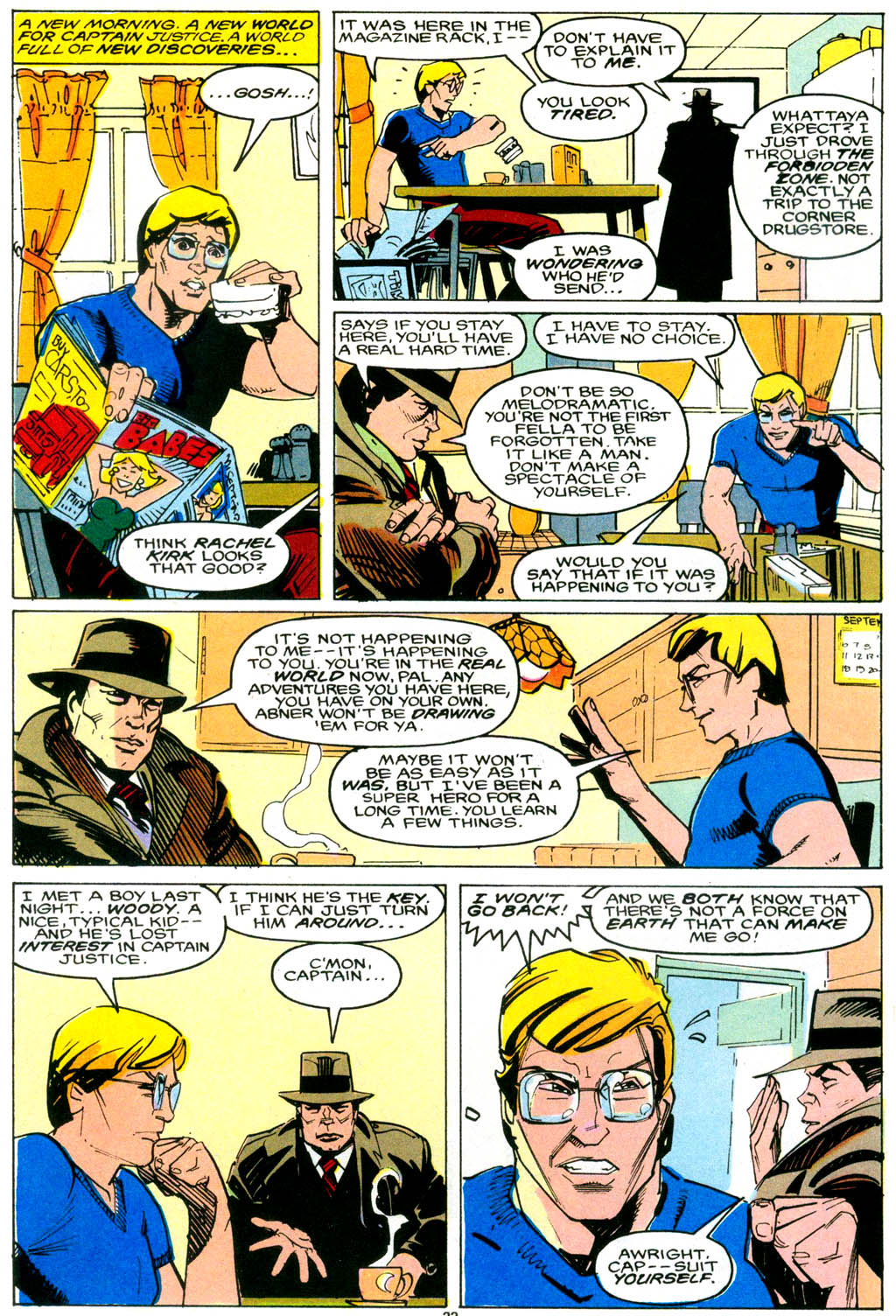 Read online Captain Justice comic - Issue #1