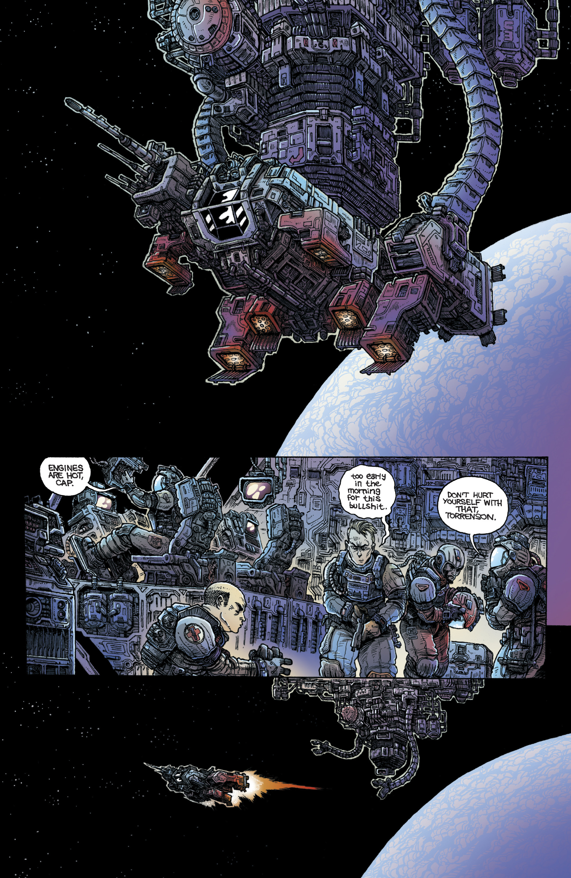 Read online Aliens: Dead Orbit comic - Issue #1