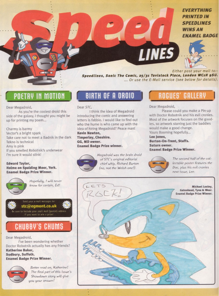 Read online Sonic the Comic comic - Issue #130