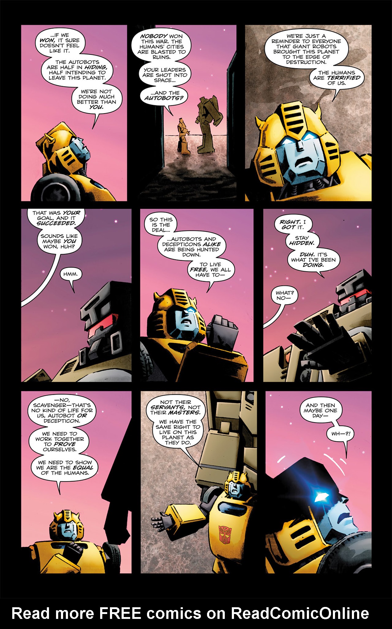 Read online The Transformers: Bumblebee comic - Issue #2