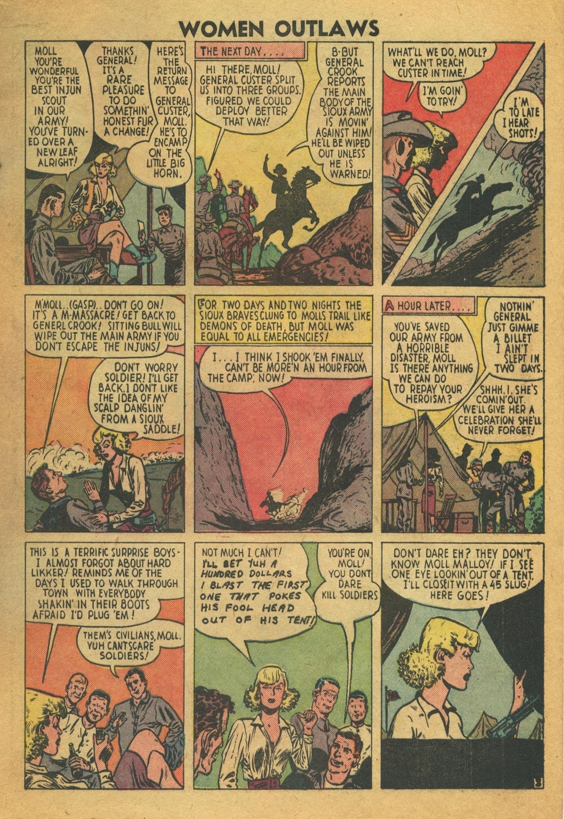 Read online Women Outlaws comic - Issue #6