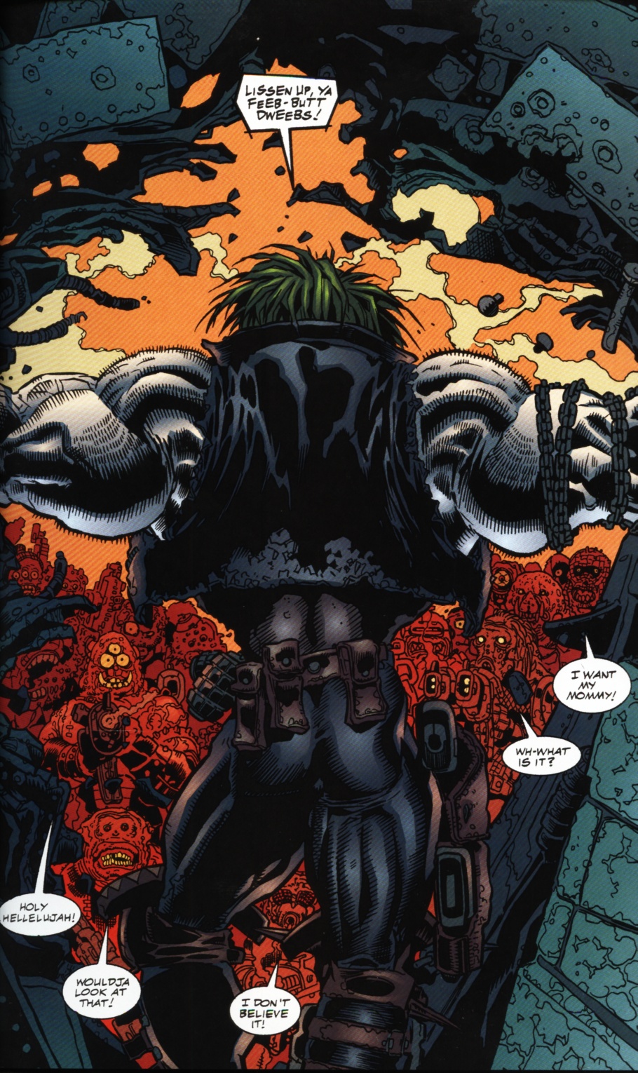 Read online Lobo/Mask comic - Issue #2