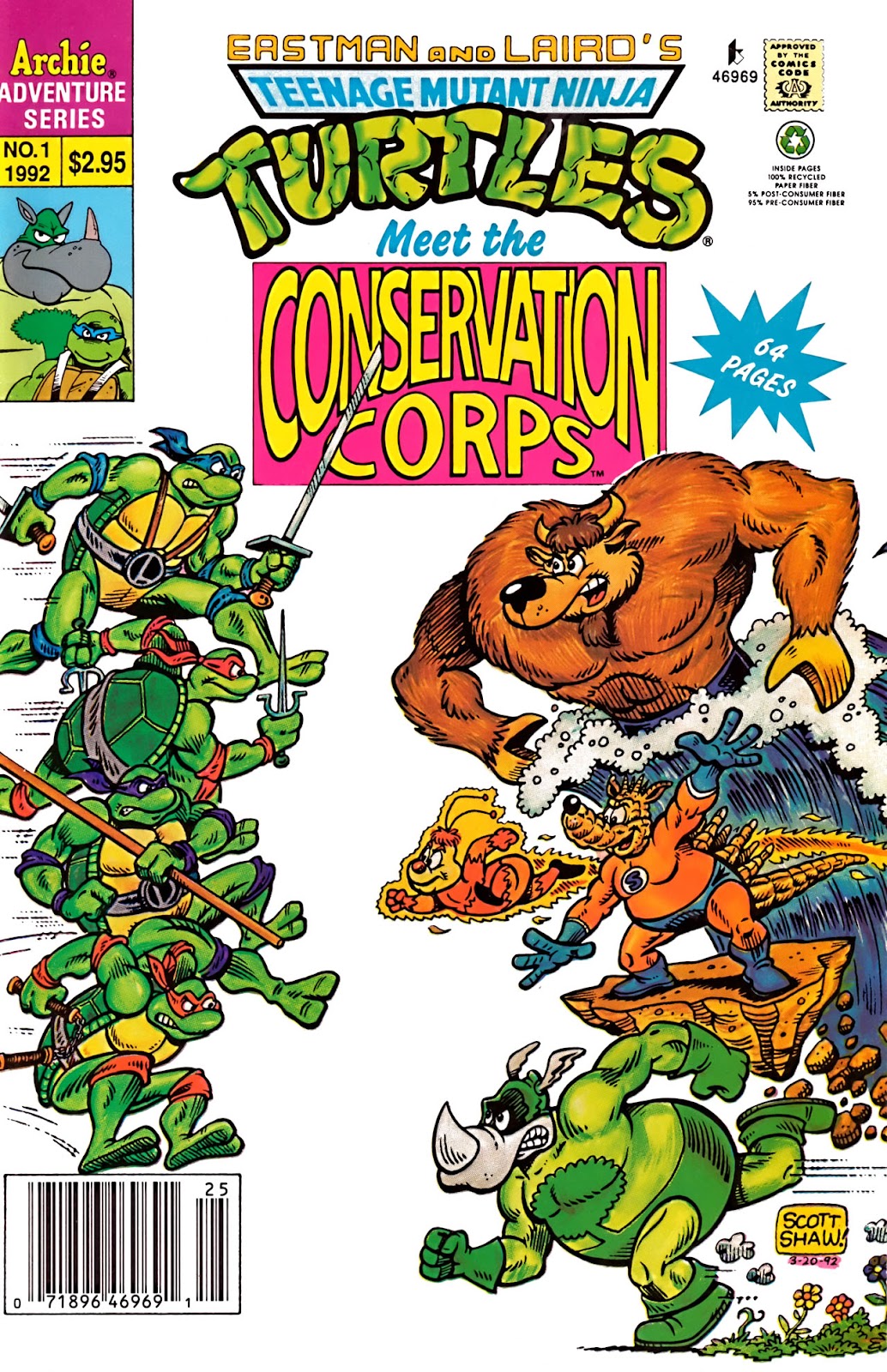 Read online Teenage Mutant Ninja Turtles Meet The Conservation Corps ...