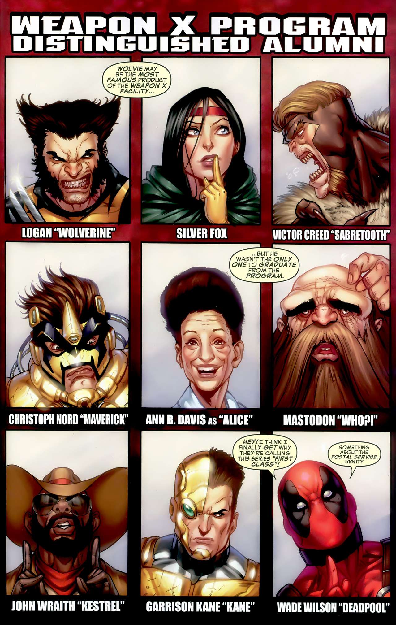 Read online Weapon X: First Class comic - Issue #2