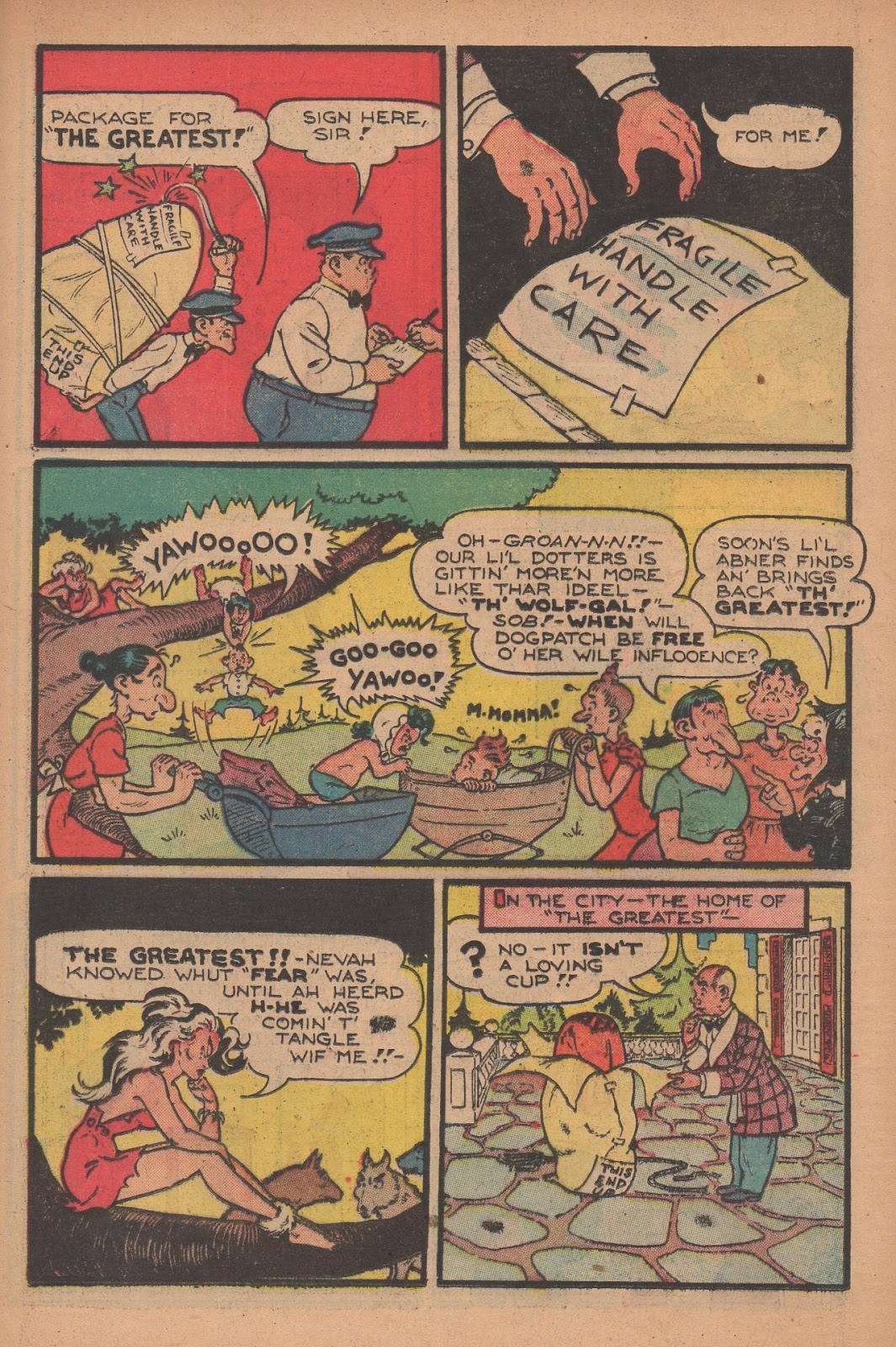 Read online Al Capp's Wolf Gal comic - Issue #1