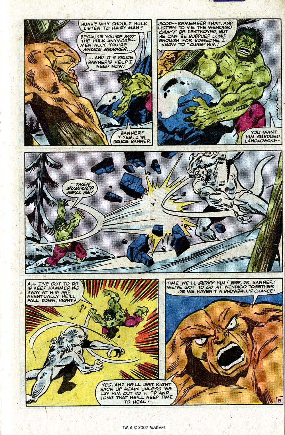 Read online The Incredible Hulk (1968) comic - Issue #272