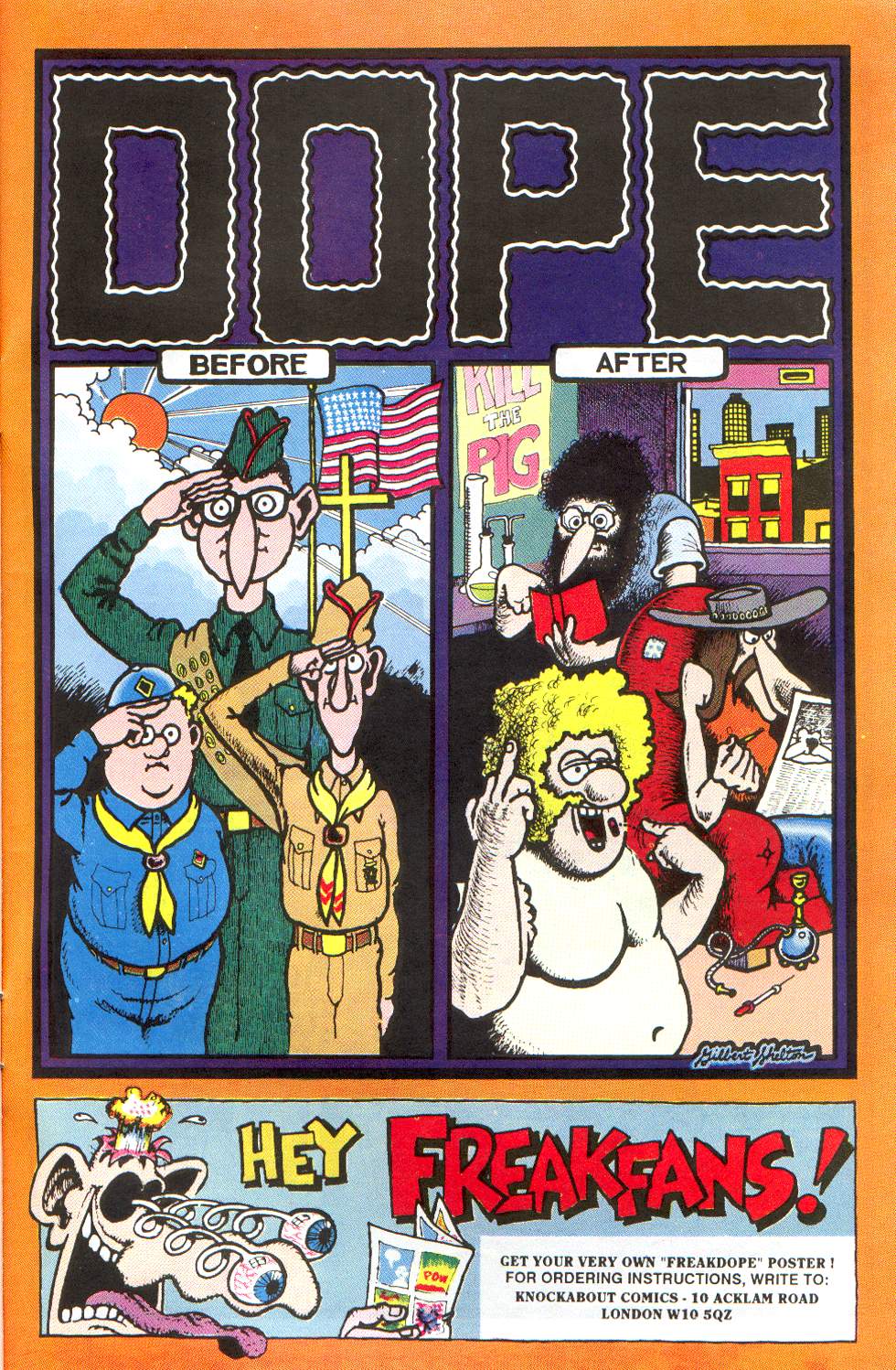 Read online The Fabulous Furry Freak Brothers comic - Issue #9