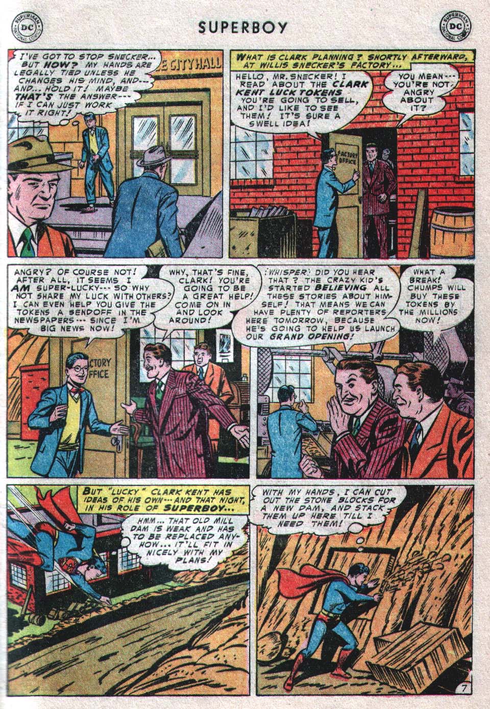 Read online Superboy (1949) comic - Issue #28