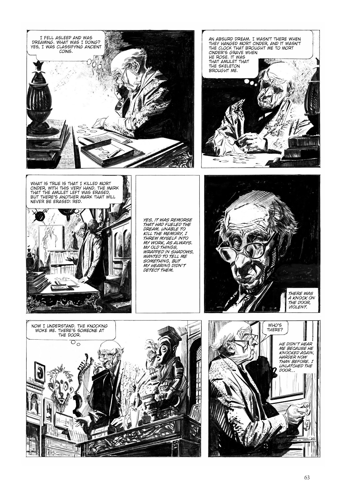 Read online Mort Cinder comic - Issue # TPB (Part 1)