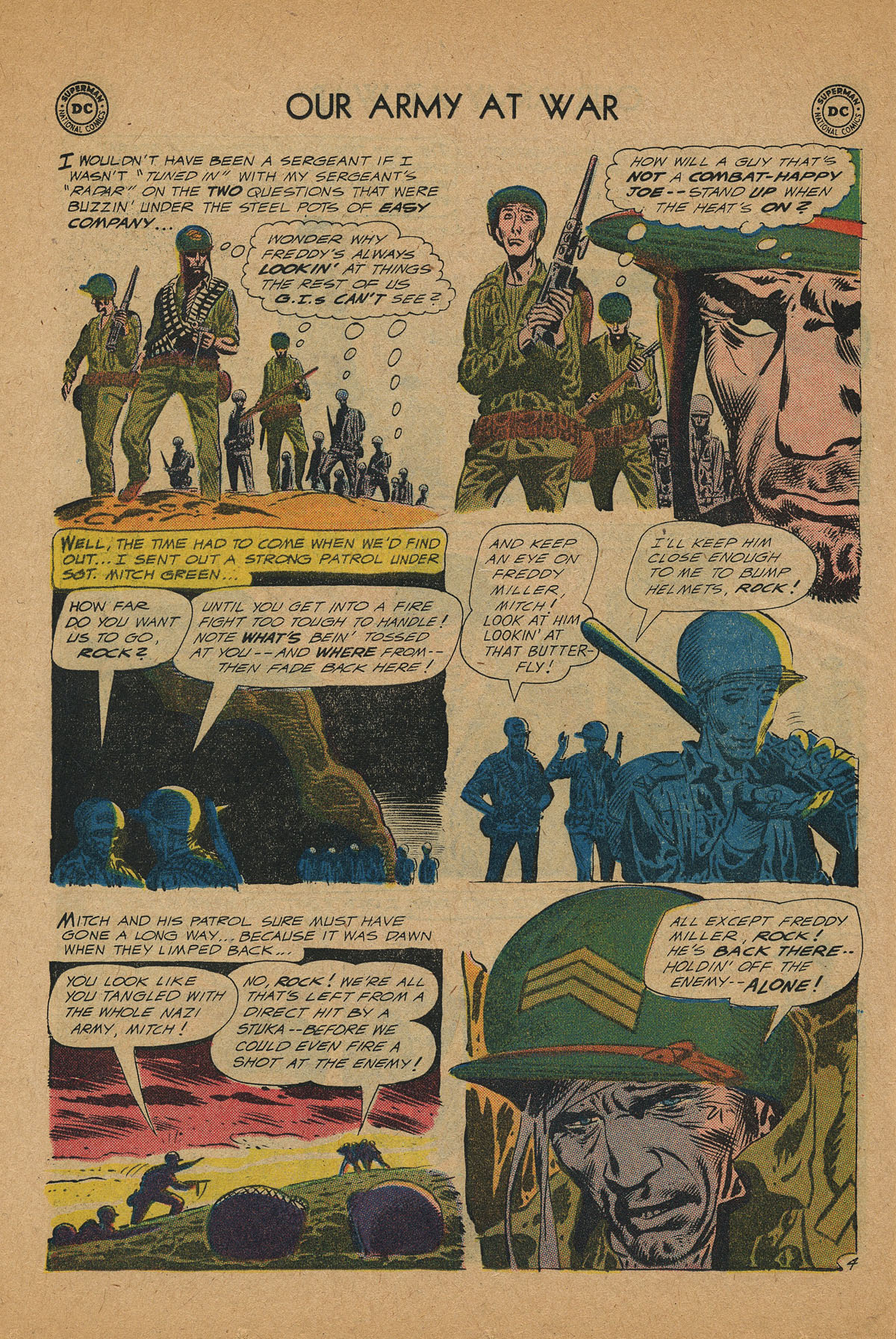 Read online Our Army at War (1952) comic - Issue #102