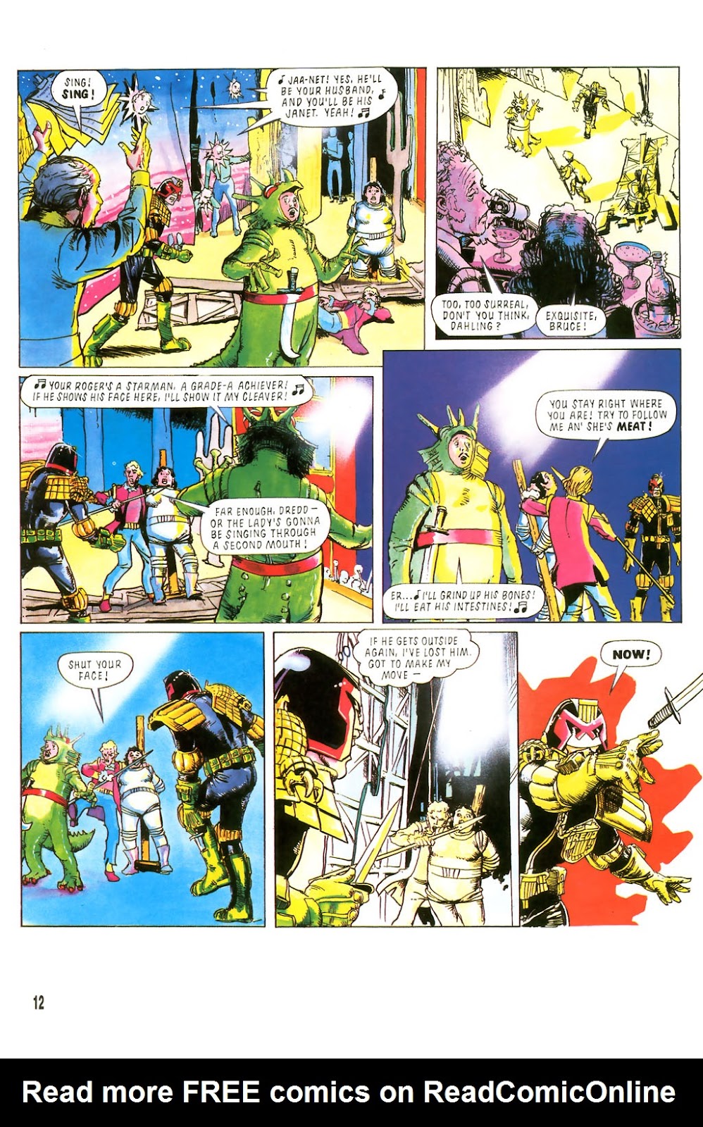 Read online Dredd Rules! comic - Issue #1