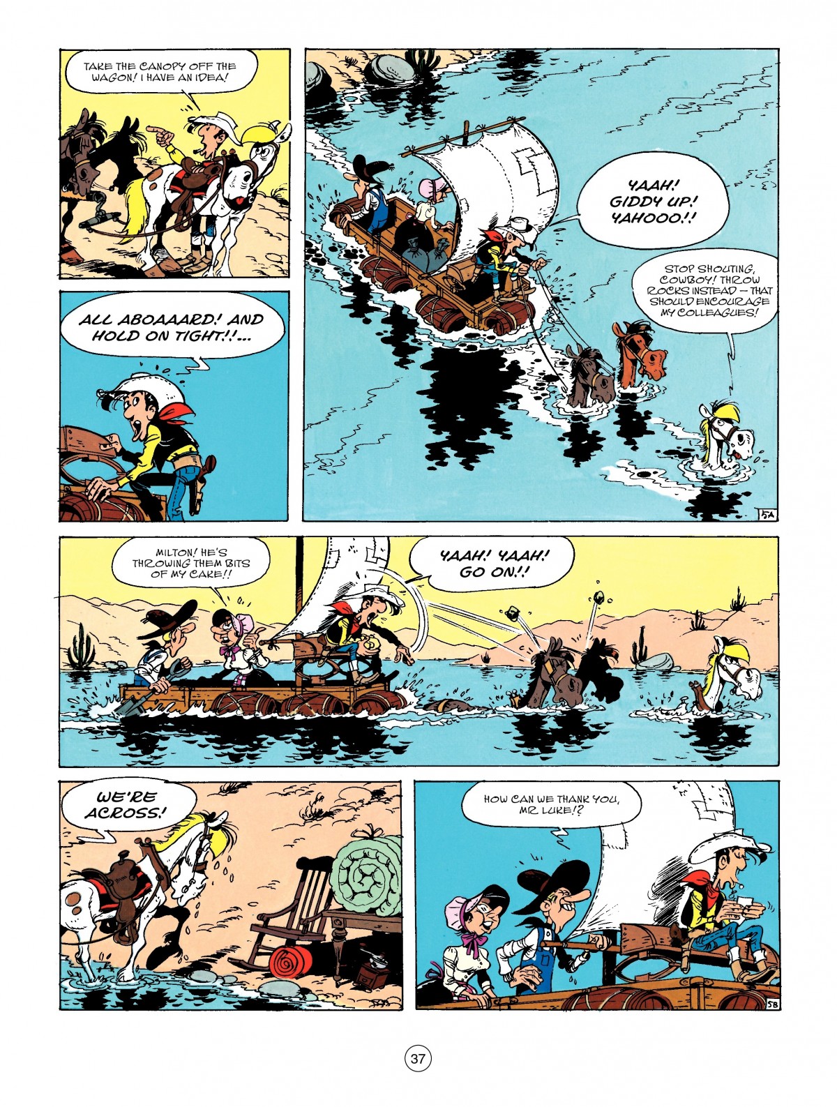 Read online A Lucky Luke Adventure comic - Issue #50