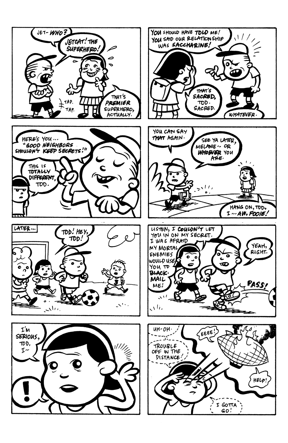 Read online Jetcat Clubhouse comic - Issue #1