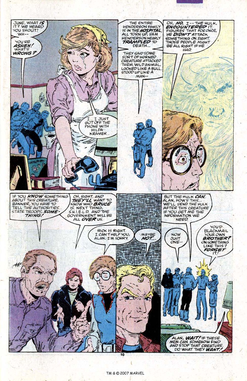 Read online The Incredible Hulk (1968) comic - Issue #341