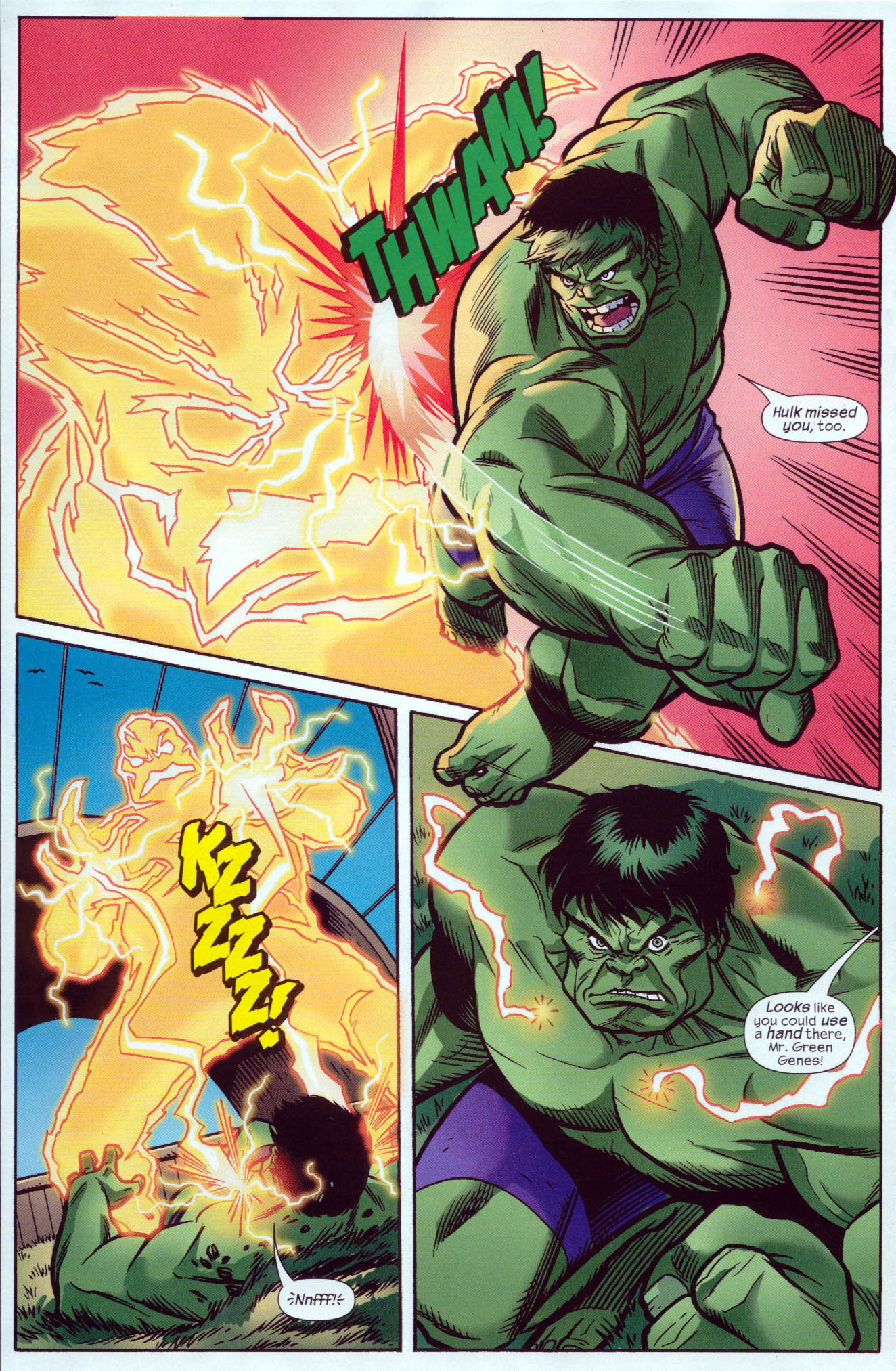 Read online Hulk and Power Pack comic - Issue #2