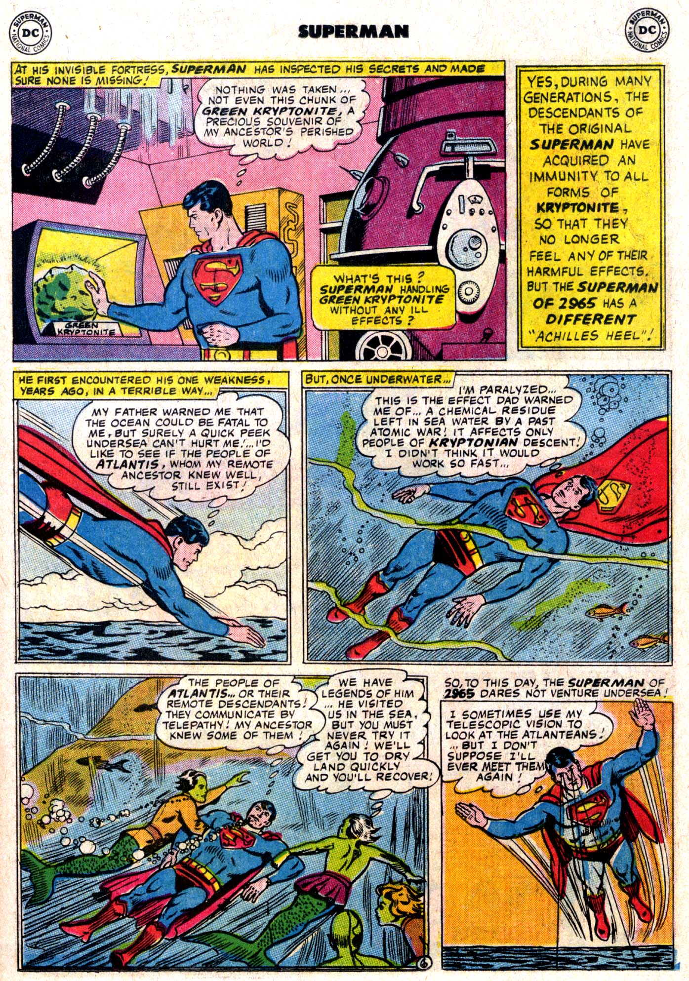 Read online Superman (1939) comic - Issue #181