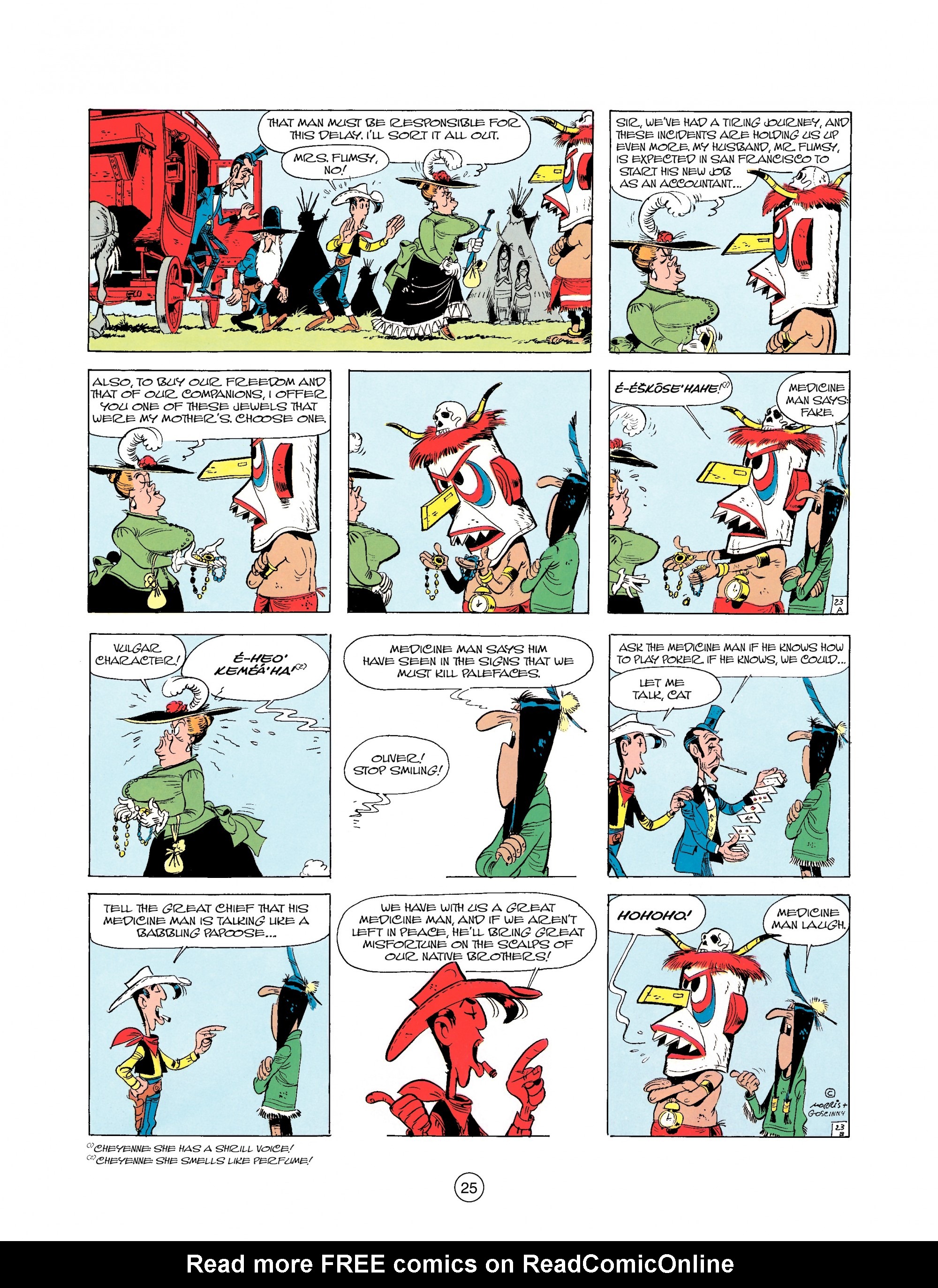 Read online A Lucky Luke Adventure comic - Issue #25